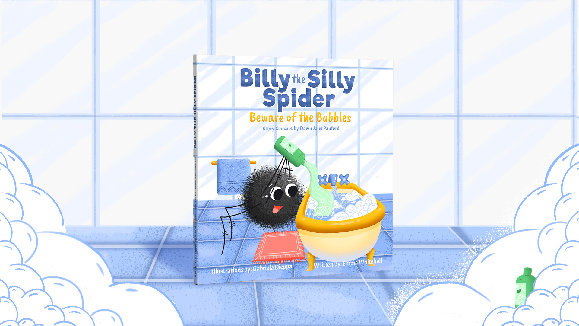 ArtStation - Children Book Illusration: Billy the Silly Spider - Beware ...