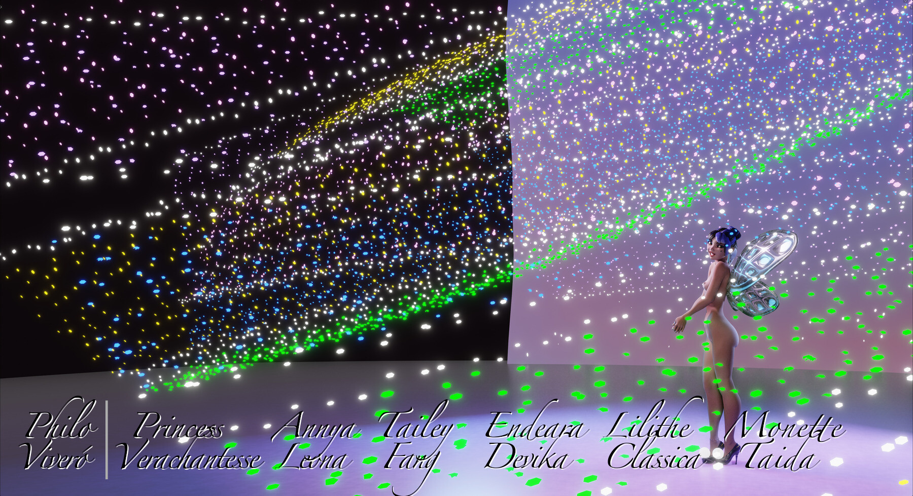 Philo Vivero - Tailey Fang Playing Faerie, Asian Lady, Nude