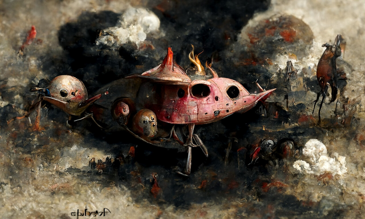 Hieronymus Bosch Hellscape