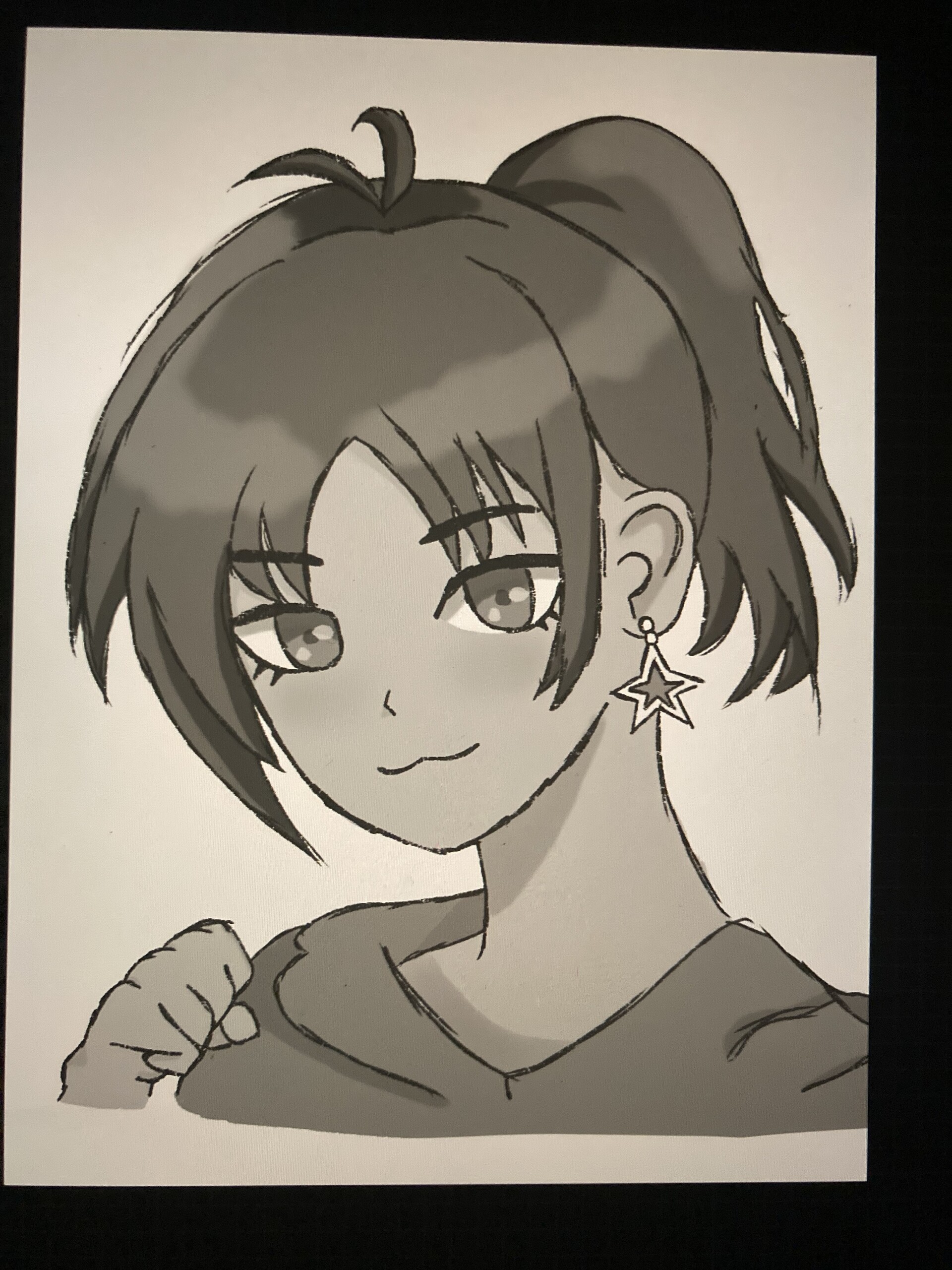 ArtStation - Anime Self Portrait