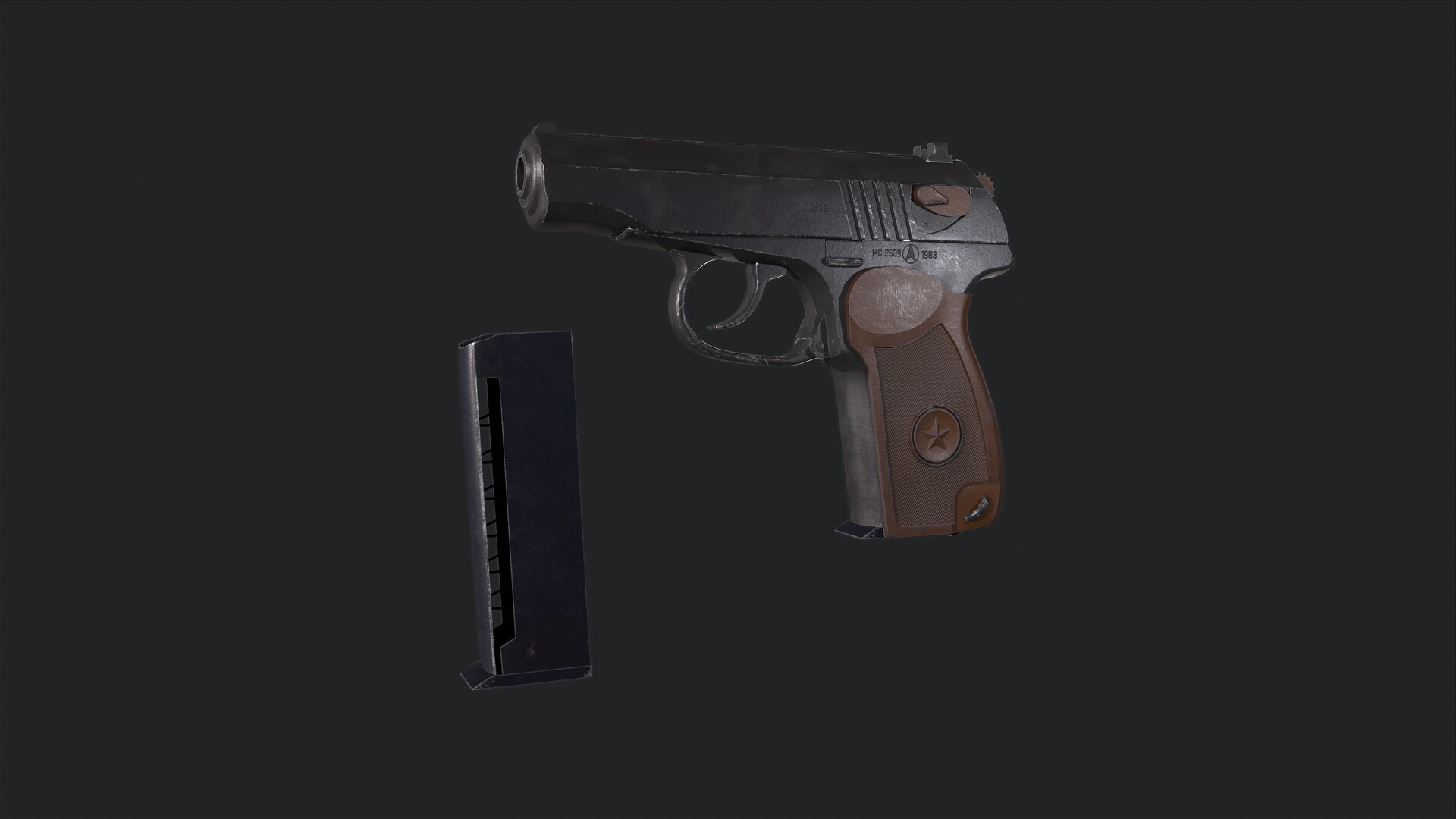ArtStation - Makarov pistol