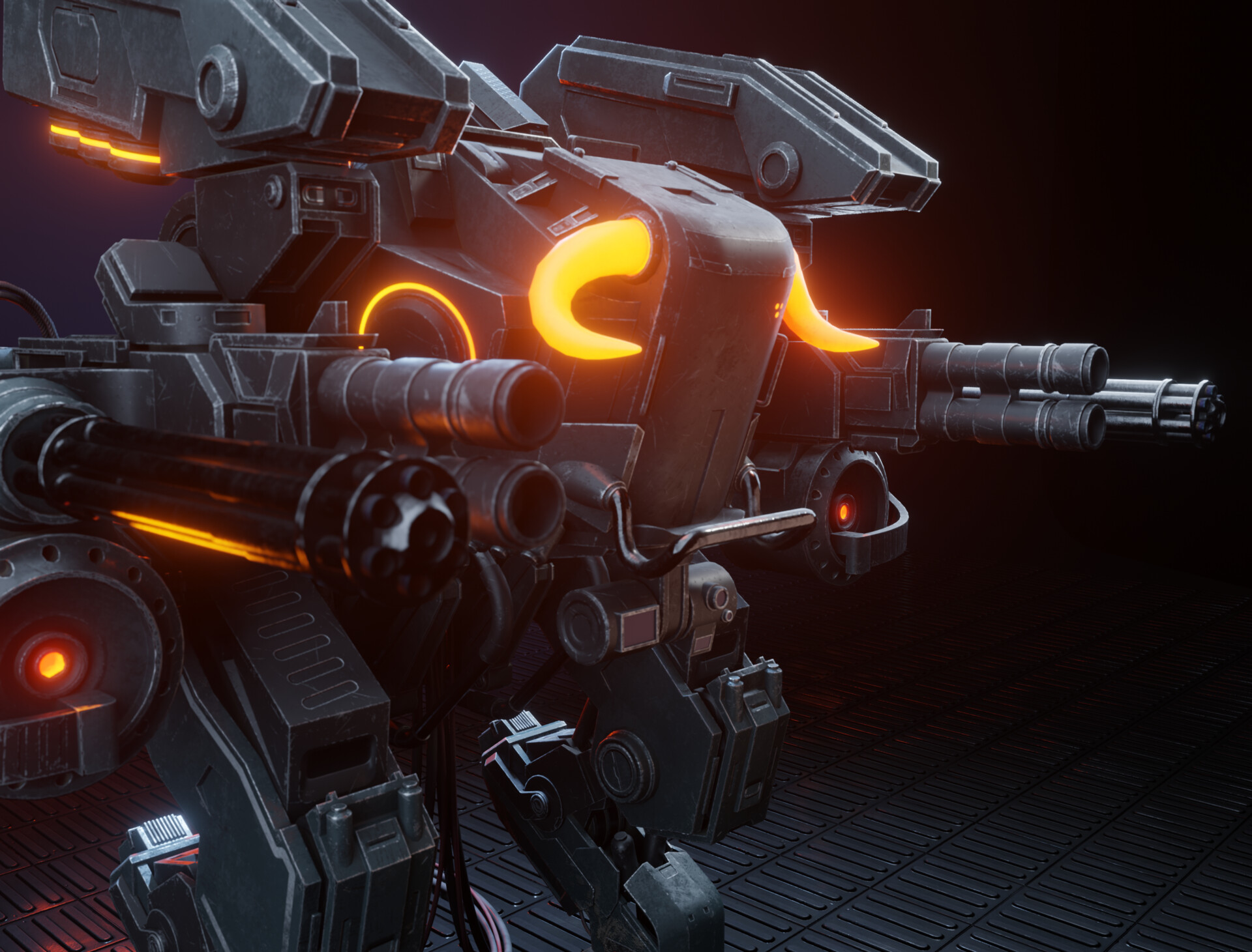 Jaffer Grisghko-Rashid - Bull Mech "R-12"