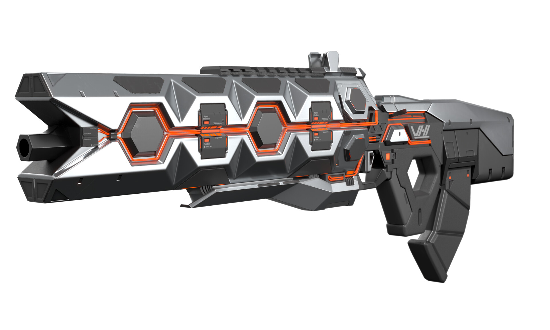 ArtStation - APEX-Flatline Heavy Metal /Fan Art（Personal Edition）