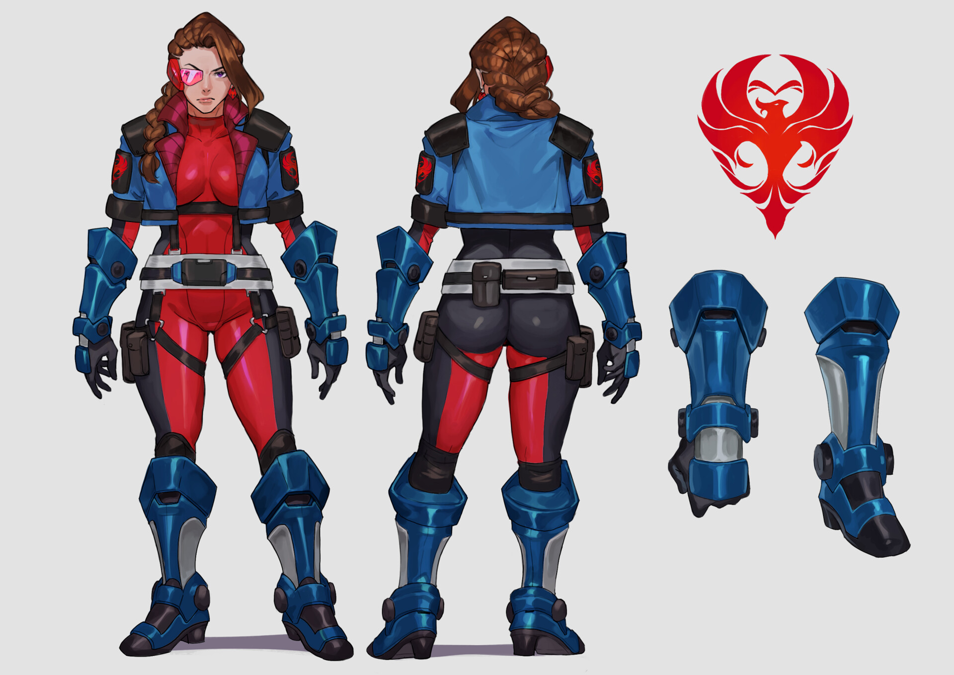 ArtStation - Ashelin's Superhero Debut - Titanheart