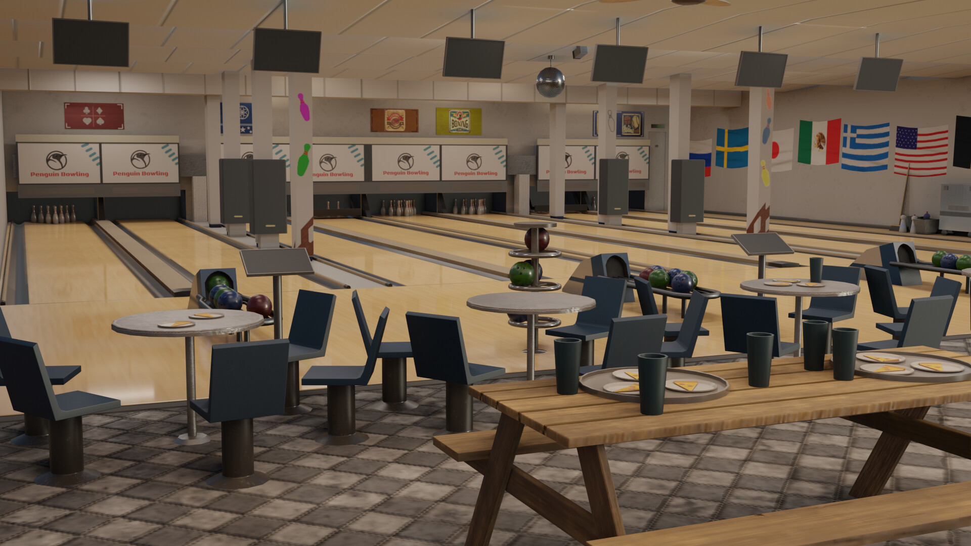 ArtStation - Bowling