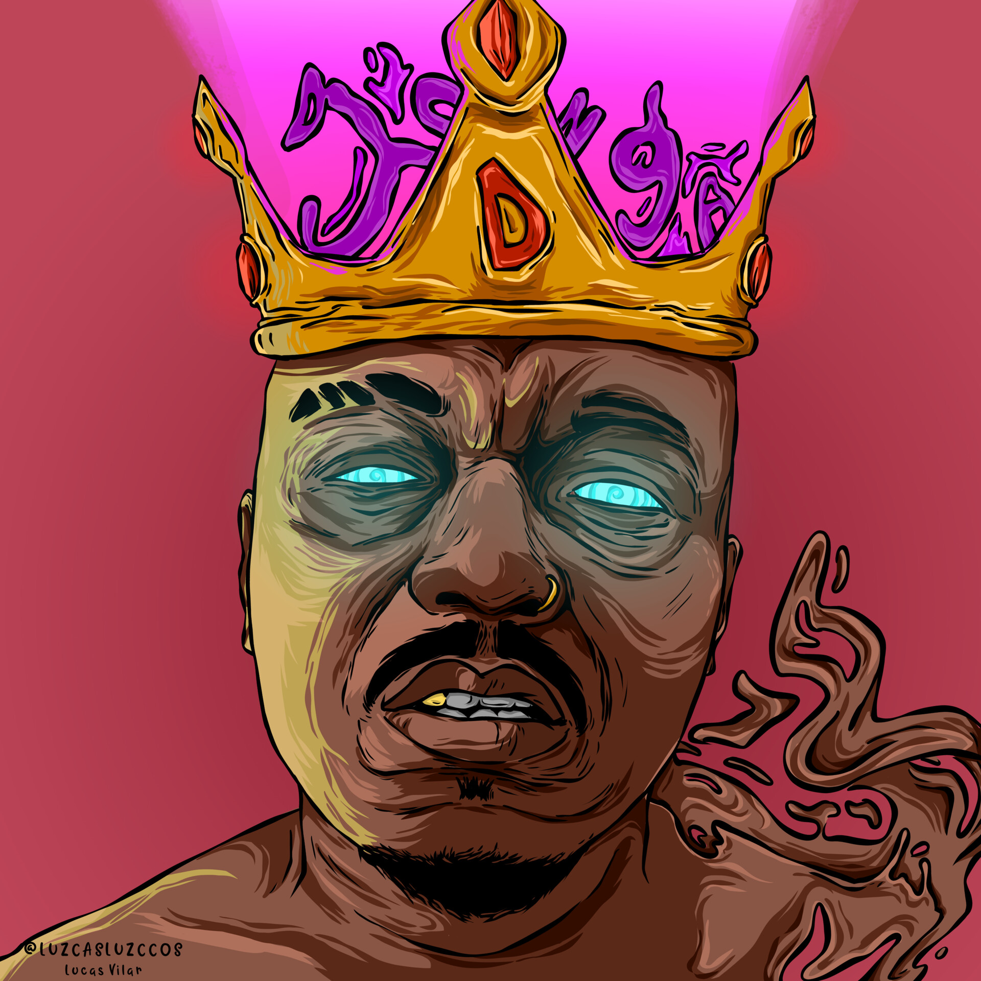 ArtStation - Djonga (Brazilian Rapper)