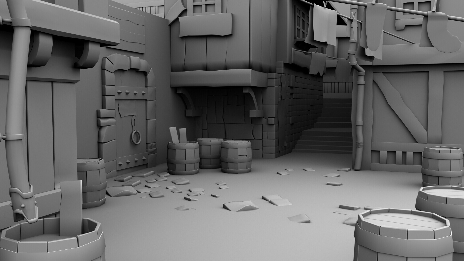 ArtStation - BG Modelung