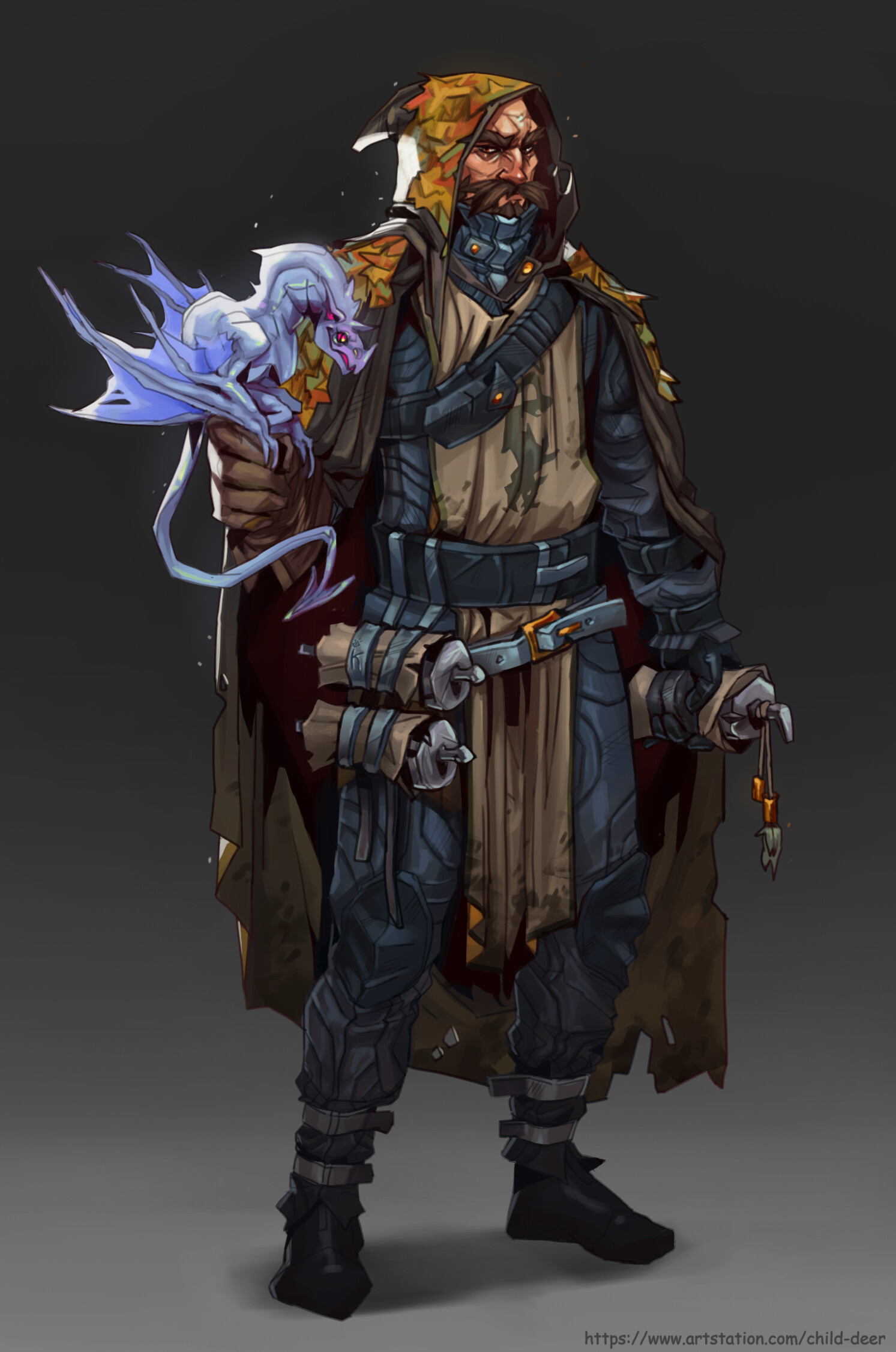 ArtStation - dragon scout concept