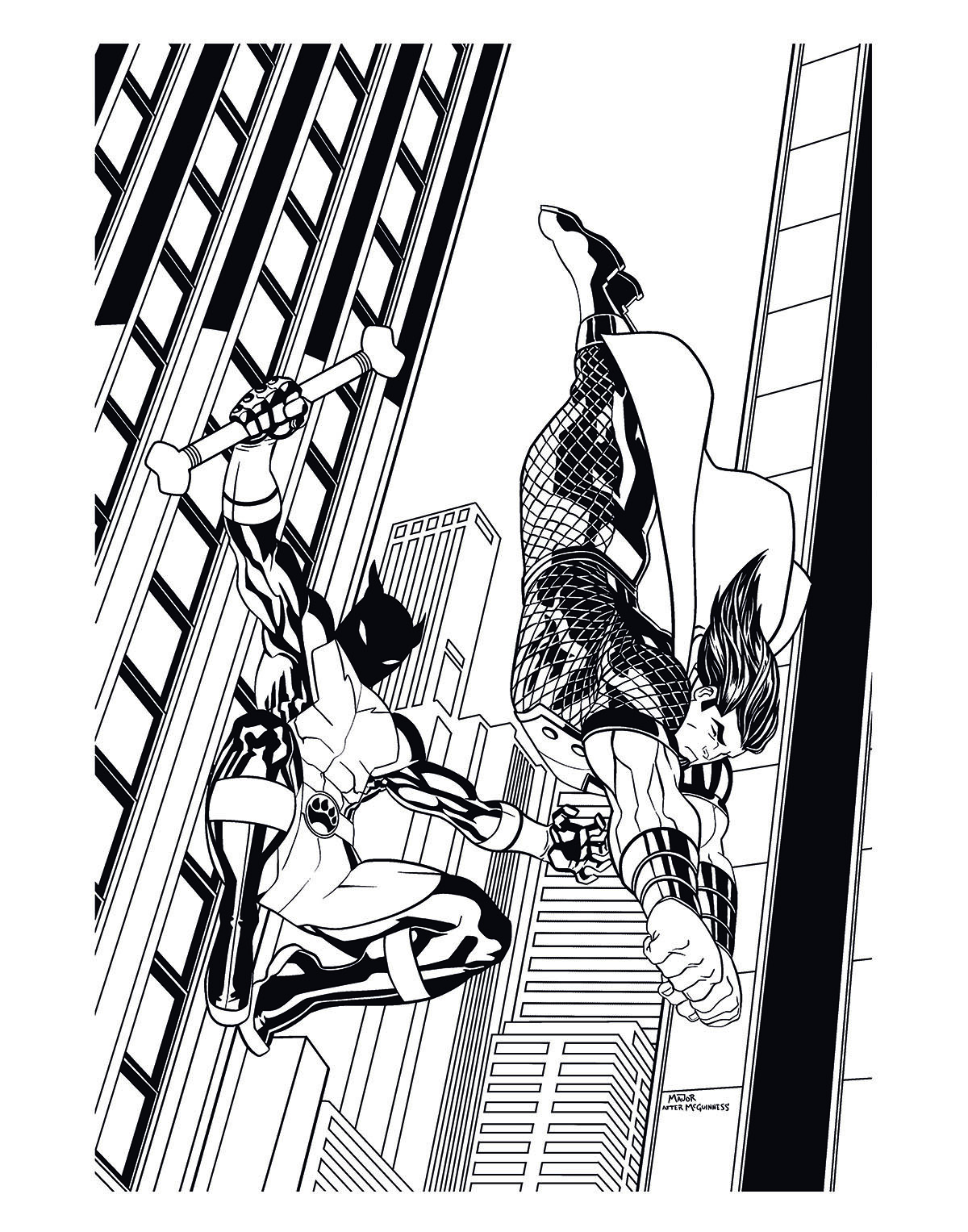 Ross Campbell - Stray and Steel Wolf Cover