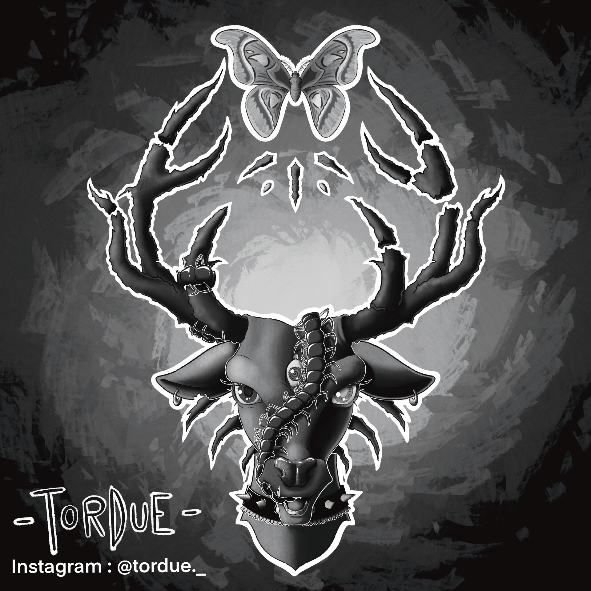 ArtStation - Dark deer