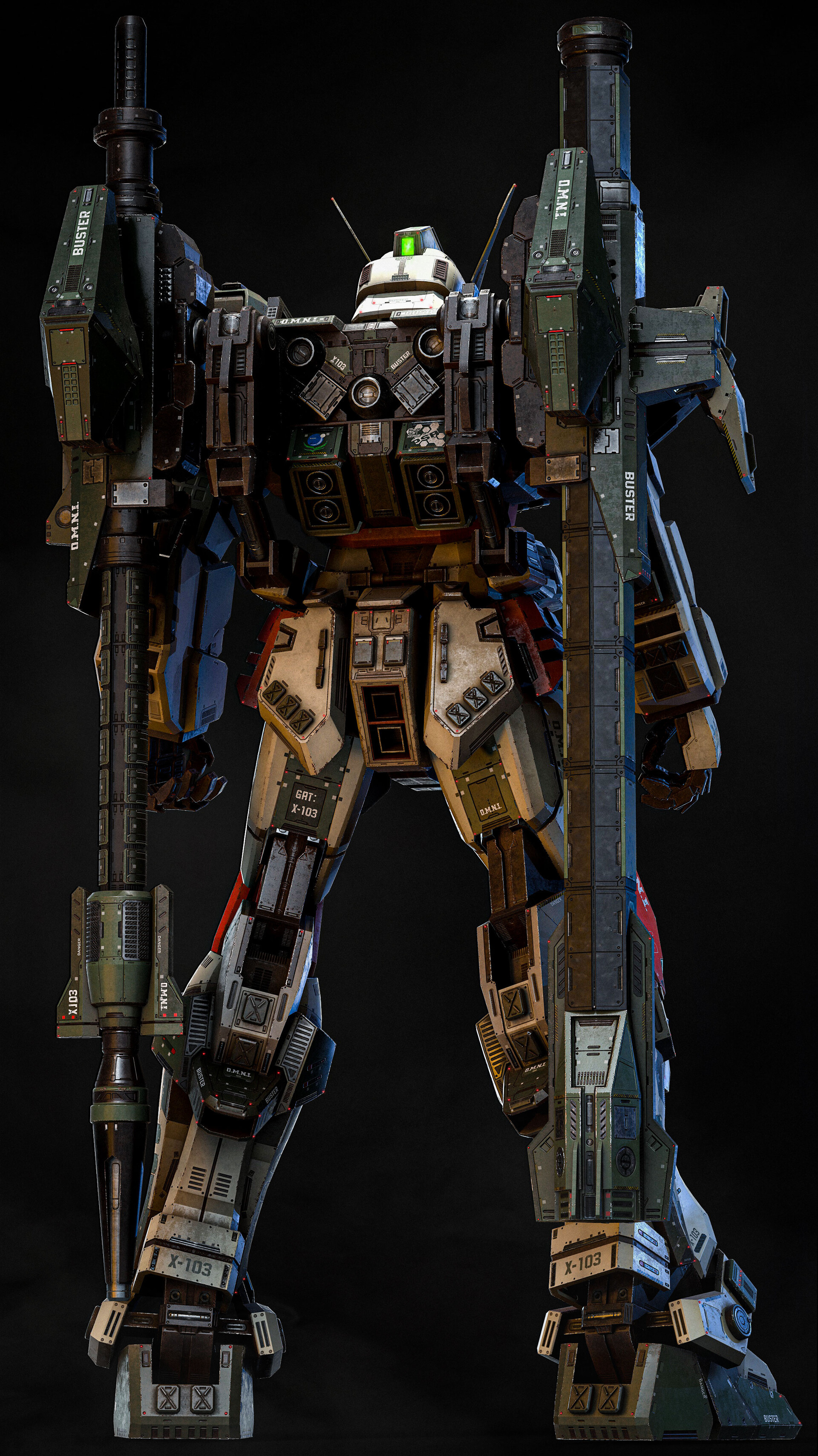 Dave Lynham - GAT-X103 Buster Gundam