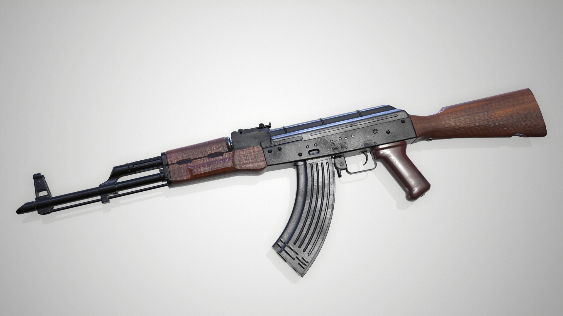 ArtStation - AKM Assault Rifle