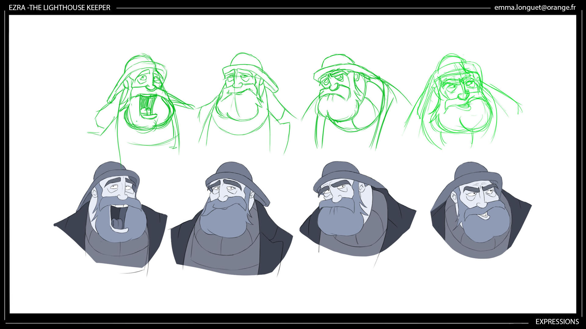 ArtStation - LIGHTHOUSE KEEPER_ personal project