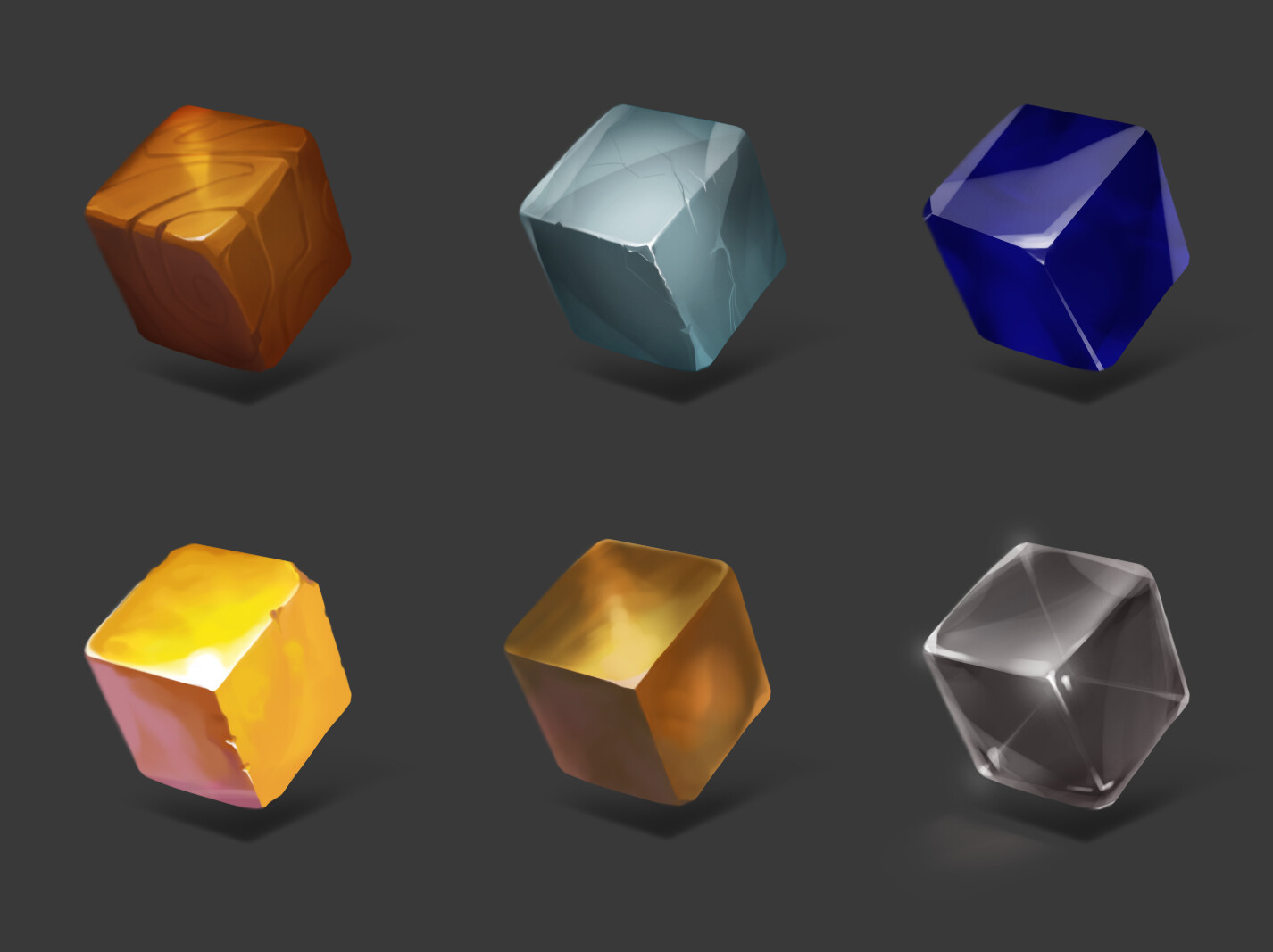 ArtStation - Material studies