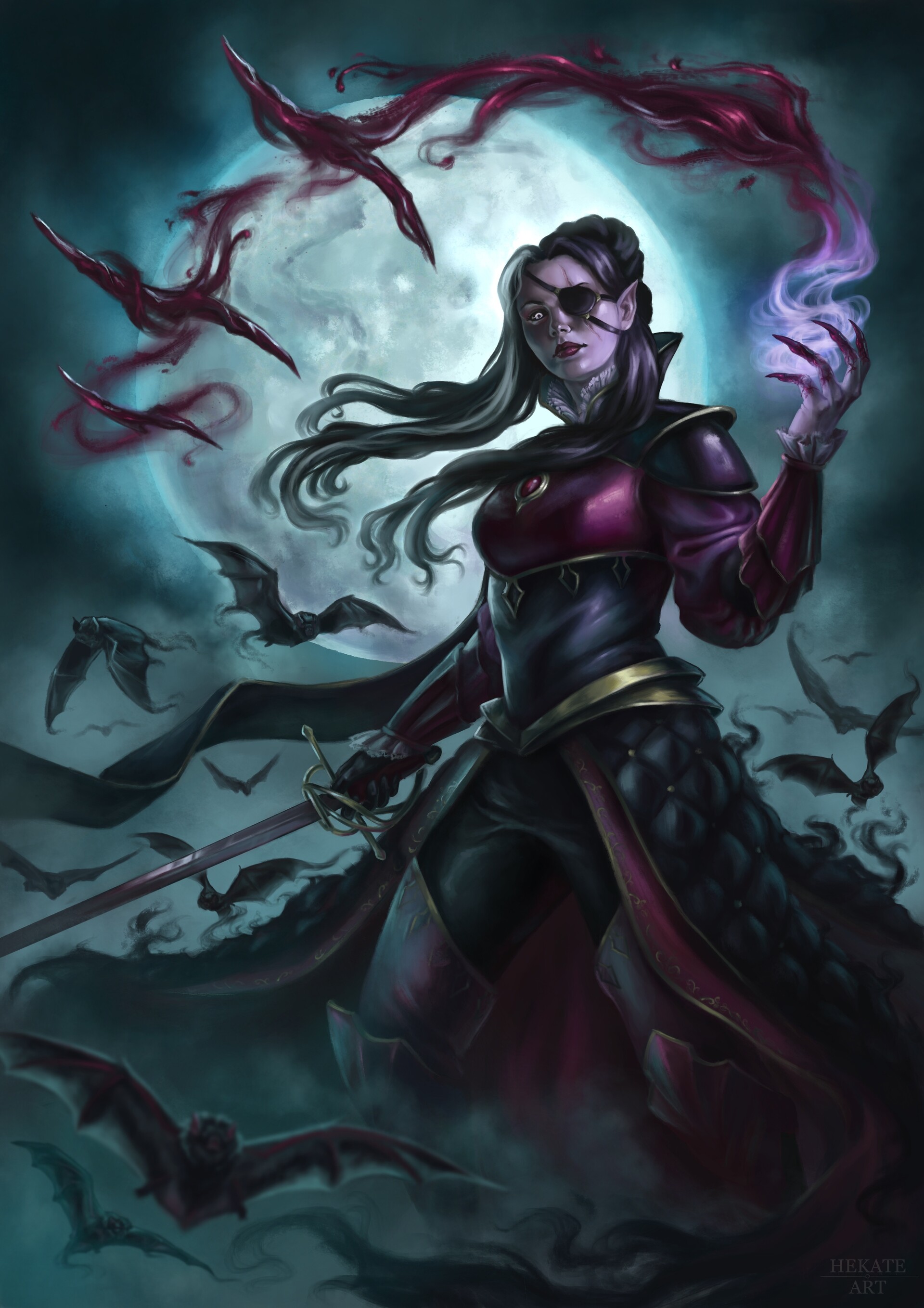 ArtStation - Blanche Hunter Kane