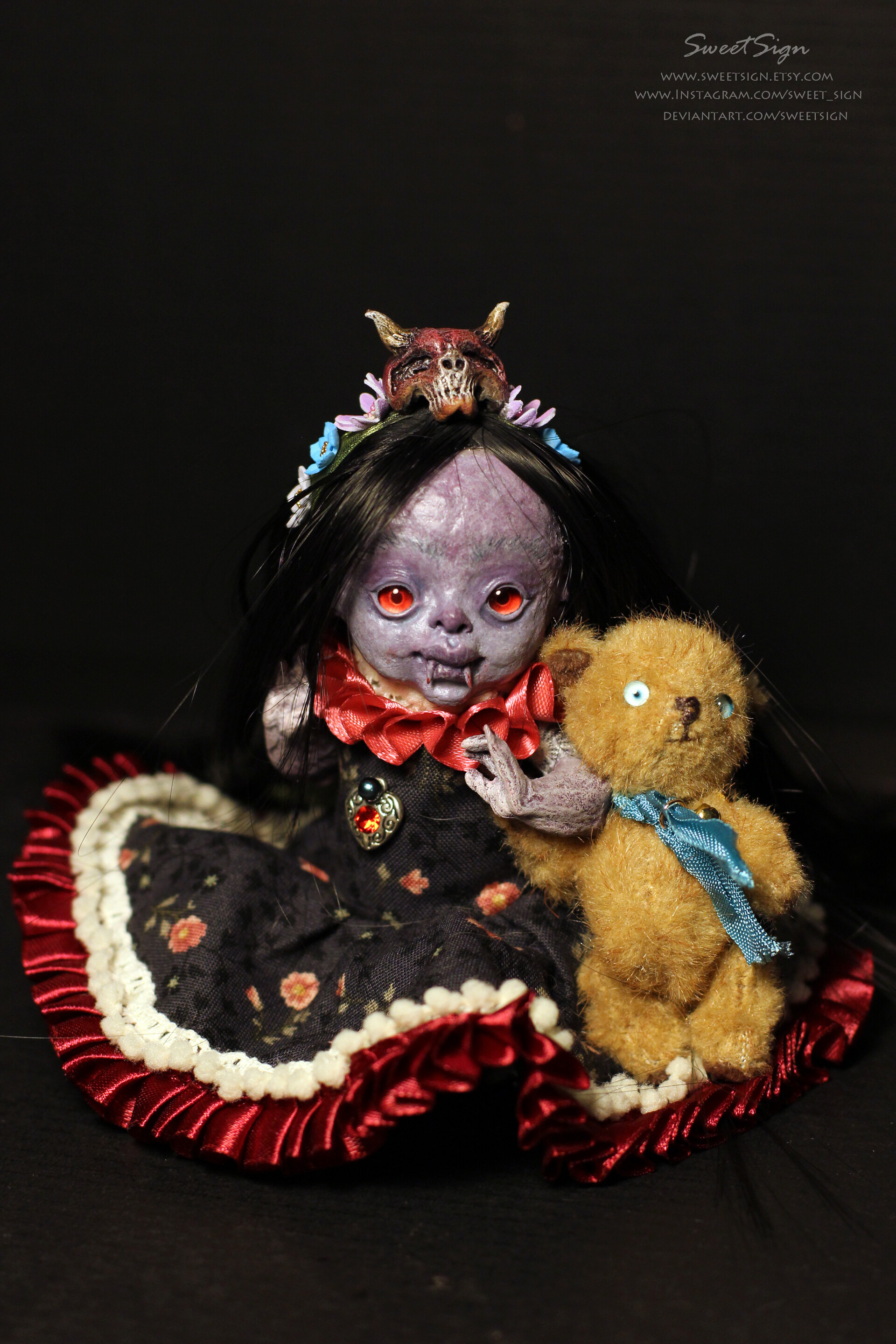 vampire demon doll