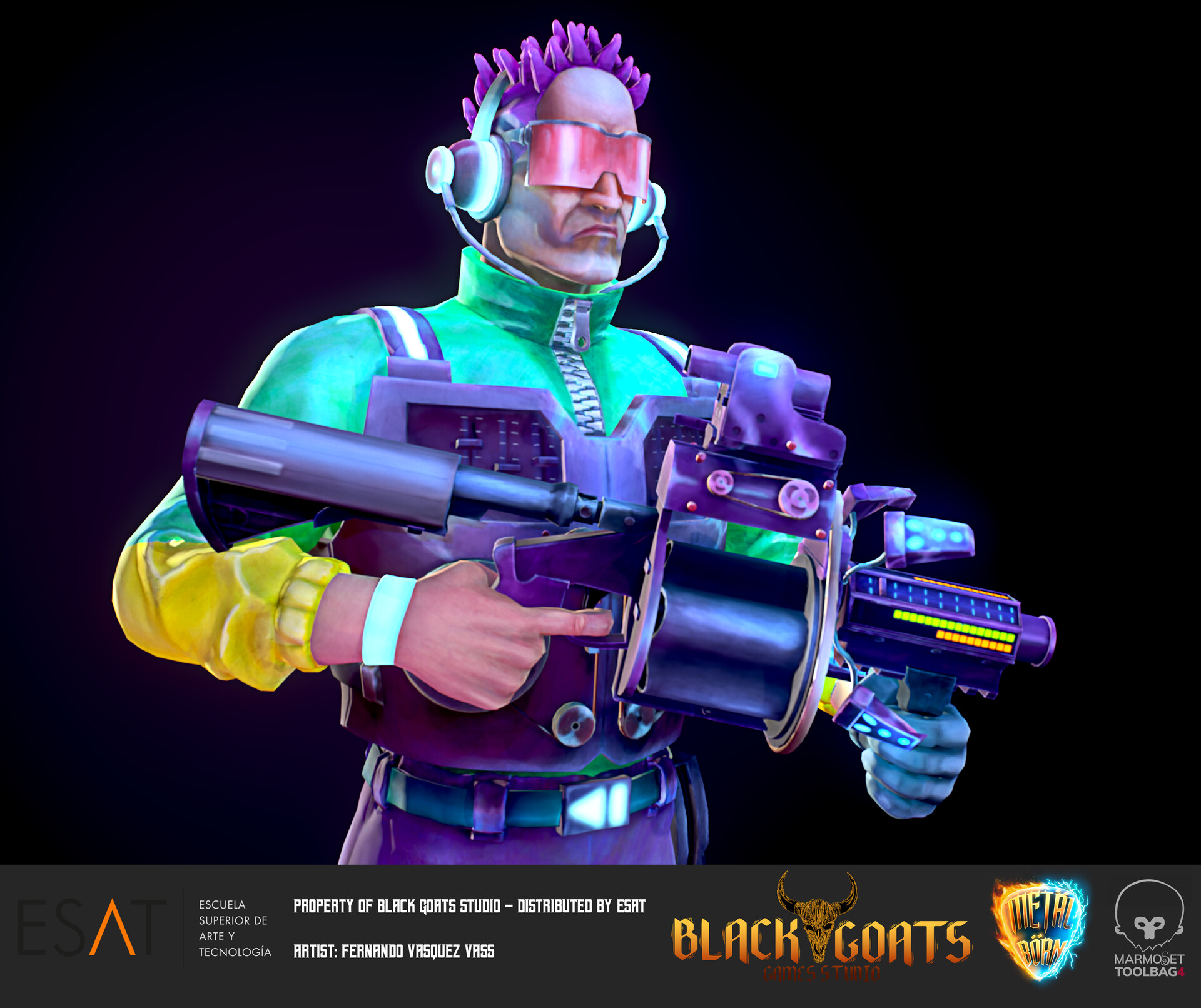 Fernando Vasquez Vass - METALBORN - SHOCKMAN (Alias: Ranged) - Real ...