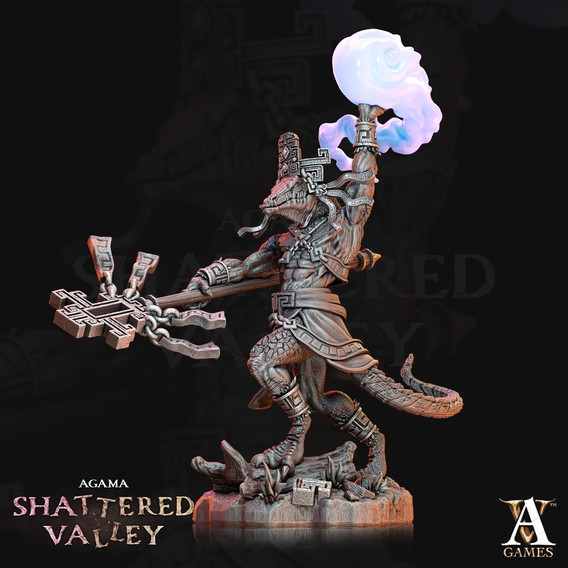 ArtStation - Archvillain Games _Shatter Valley -Agama Ajkin - 25mm base ...