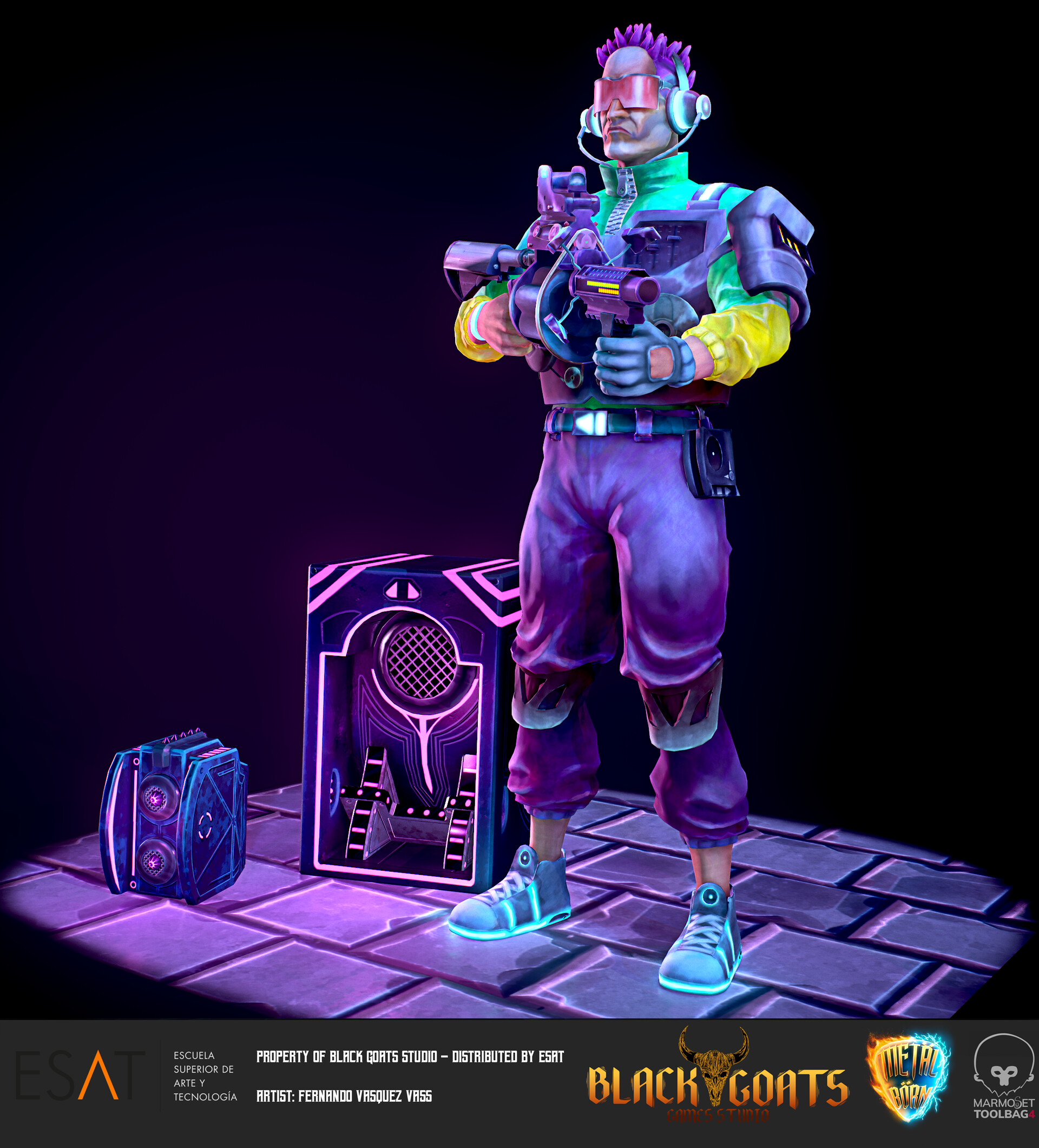 Fernando Vasquez Vass - METALBORN - SHOCKMAN (Alias: Ranged) - Real ...