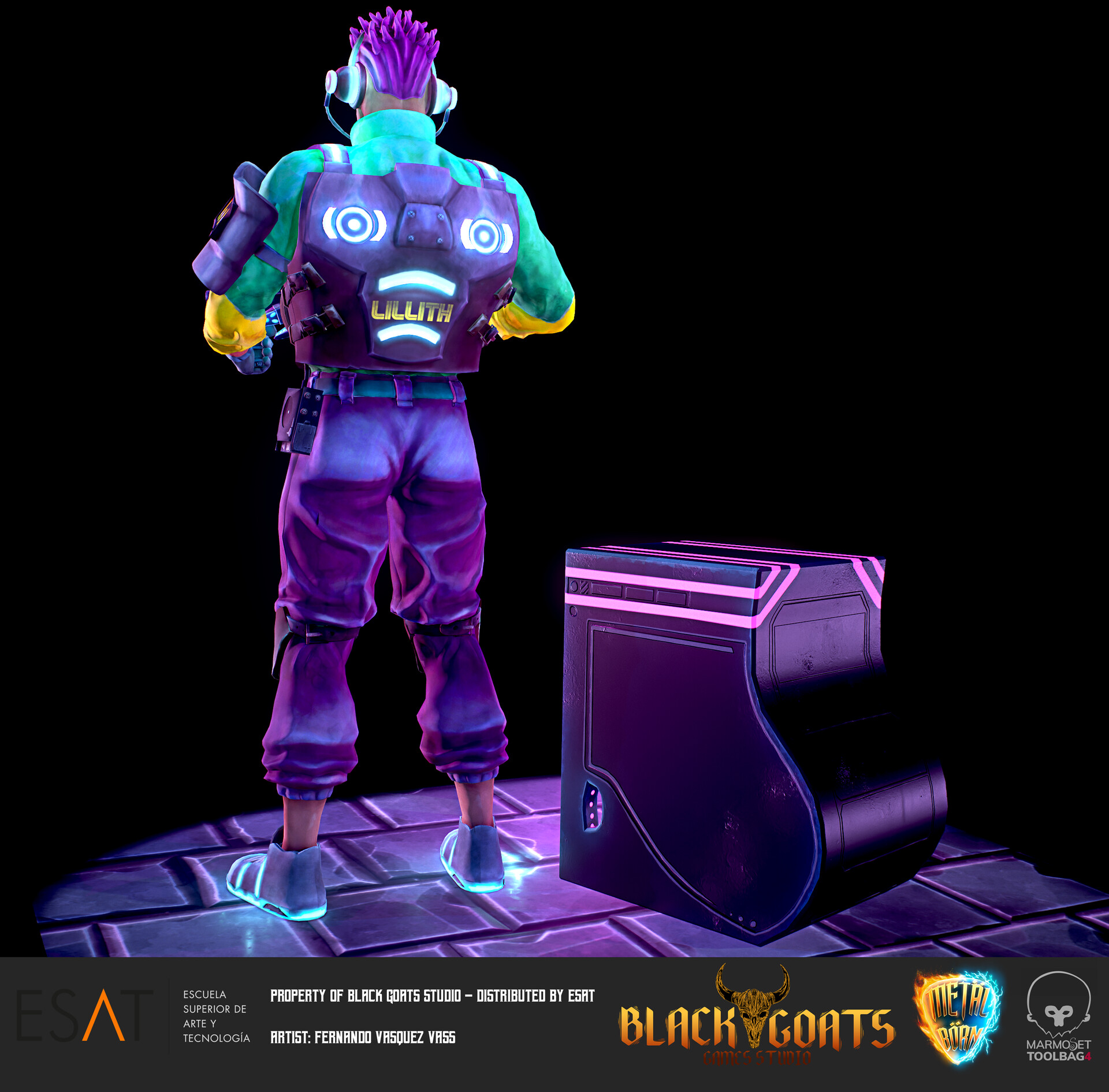 Fernando Vasquez Vass - METALBORN - SHOCKMAN (Alias: Ranged) - Real ...