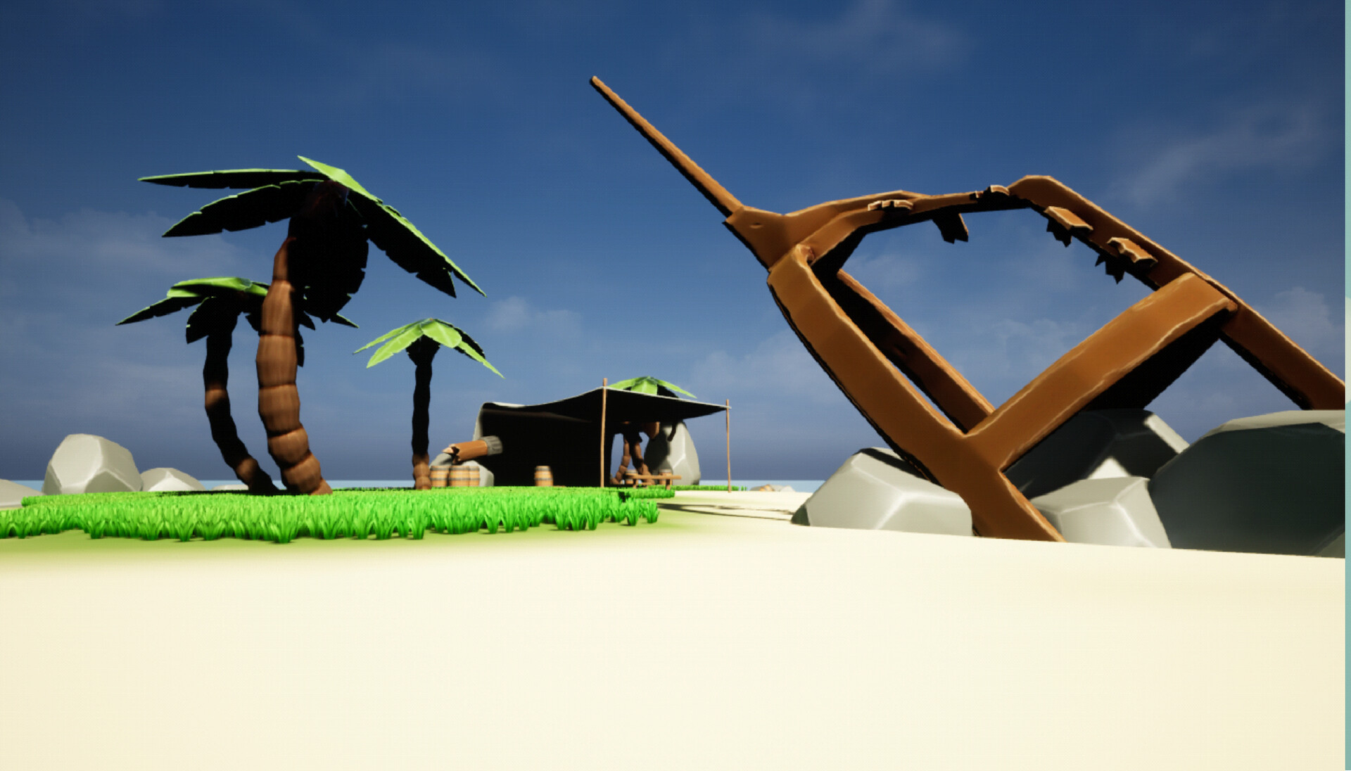 William Kay - Sea of Thieves Fan-Environment - Shark Island