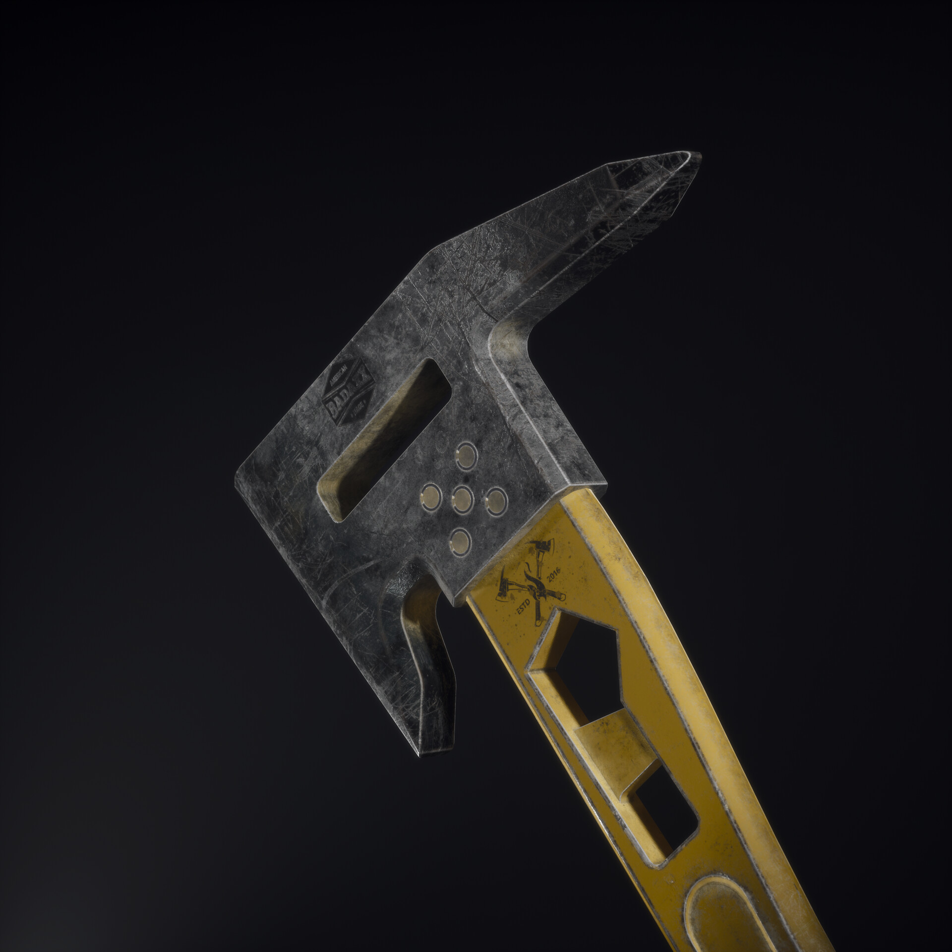 ArtStation - BADAXX : Firefighter First Responder Multi-Utility Axe