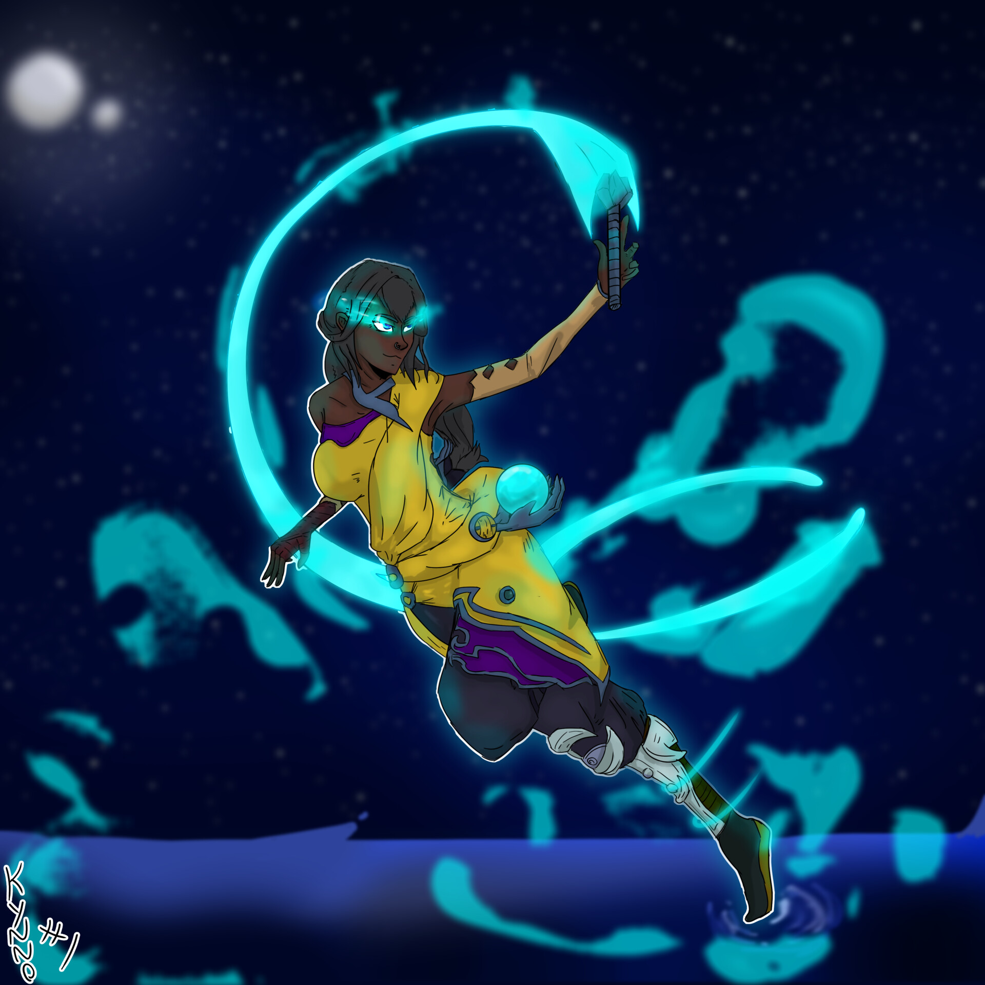 ArtStation - Nilah From League of Legends