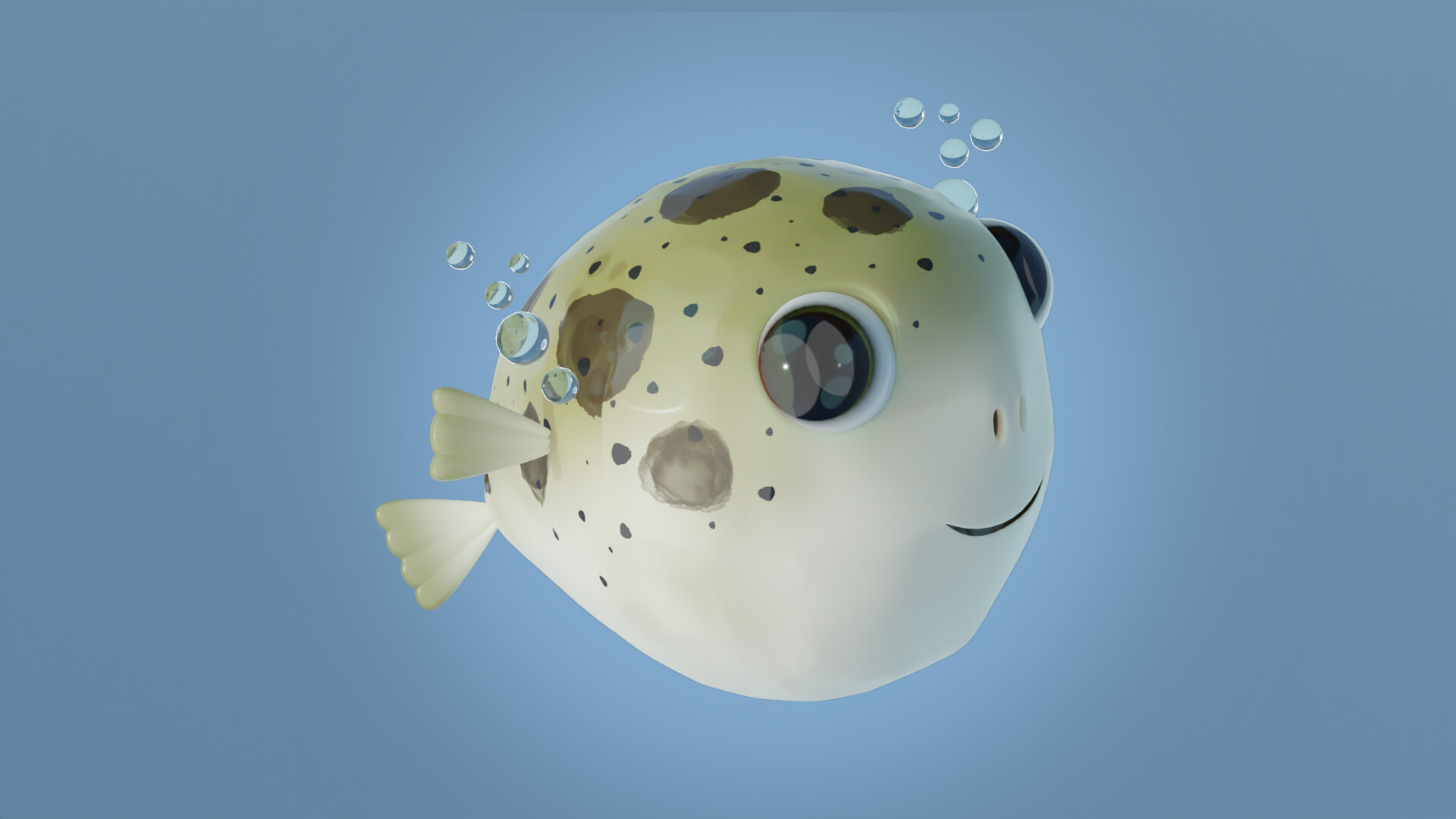 ArtStation - Hedgehog Fish