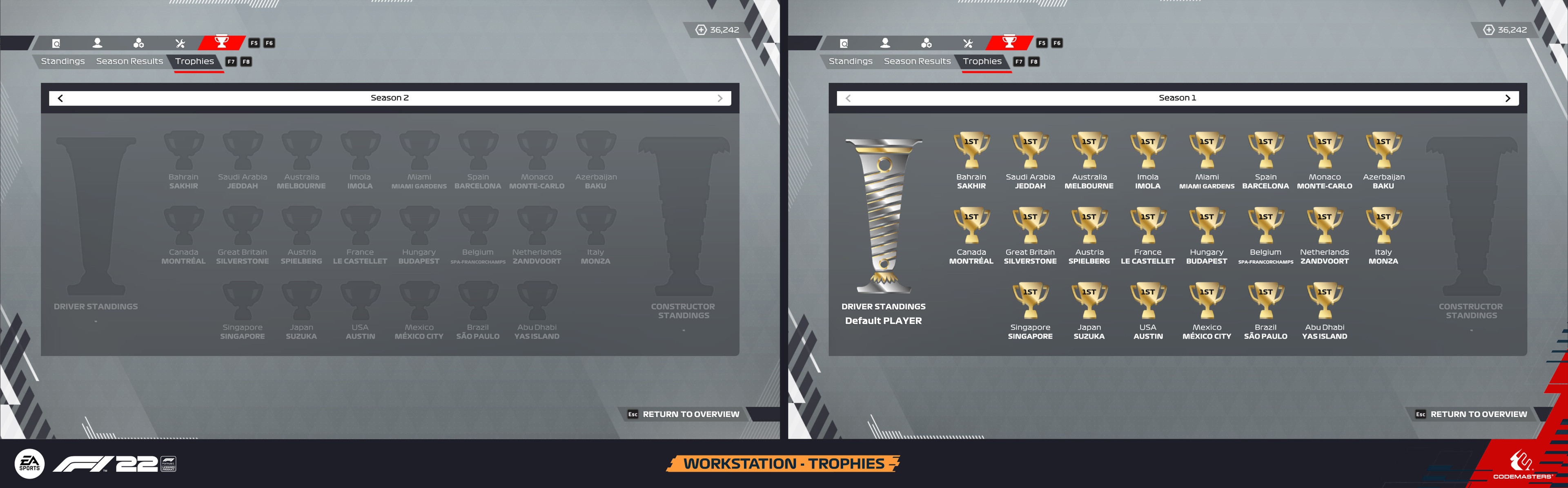 Daniel Rhodes | Video Game UI Design and Art Portfolio - EA SPORTS F1 ...