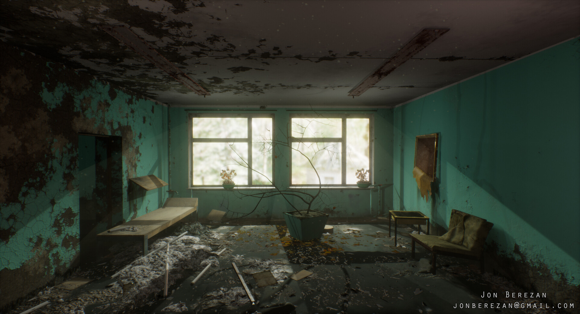 ArtStation - Old Dirty Room