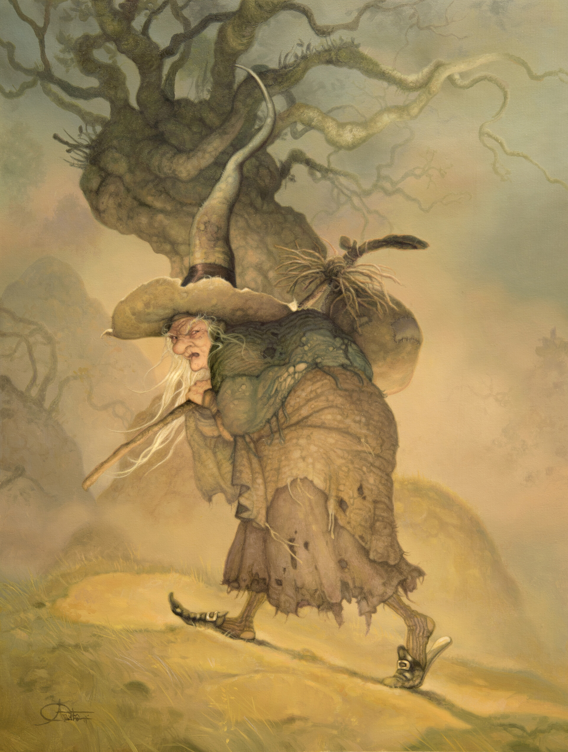 ArtStation - Witch (Oil)