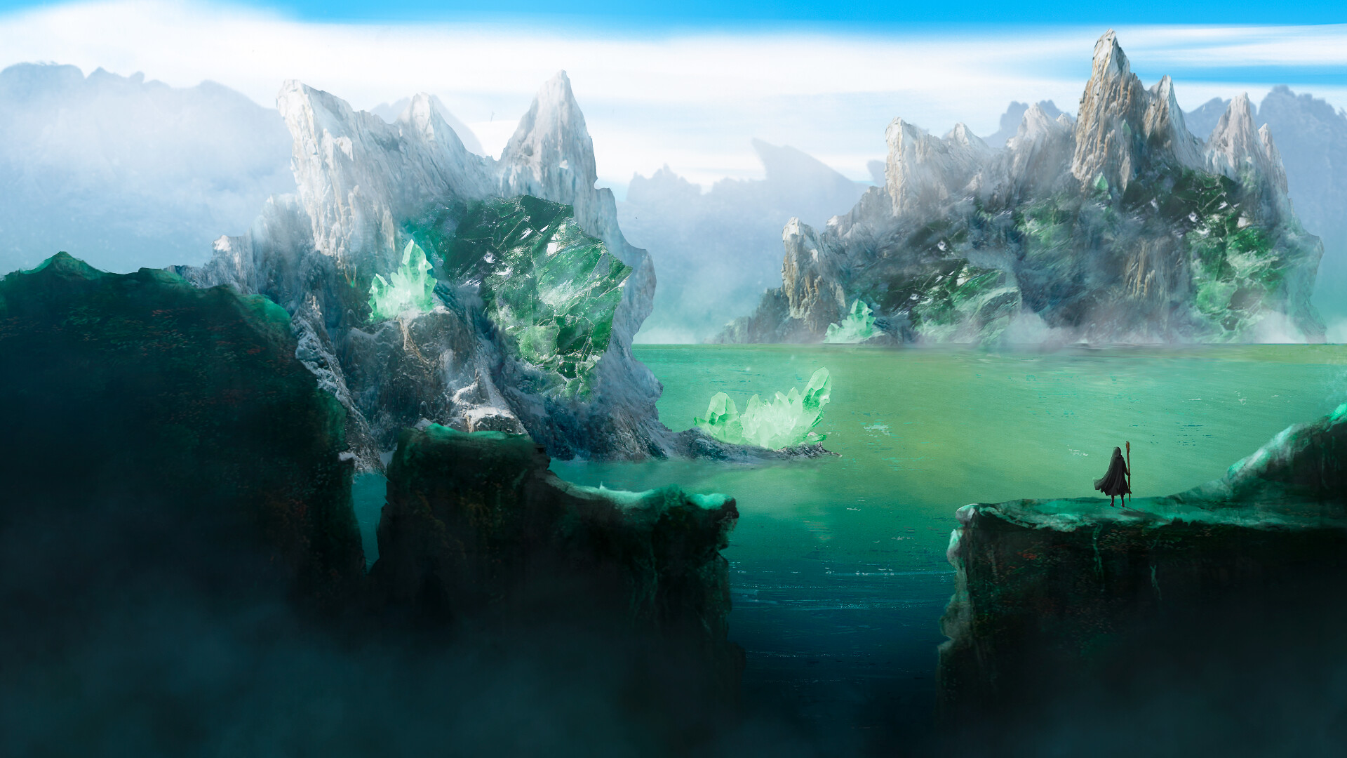 ArtStation - Crystal Island