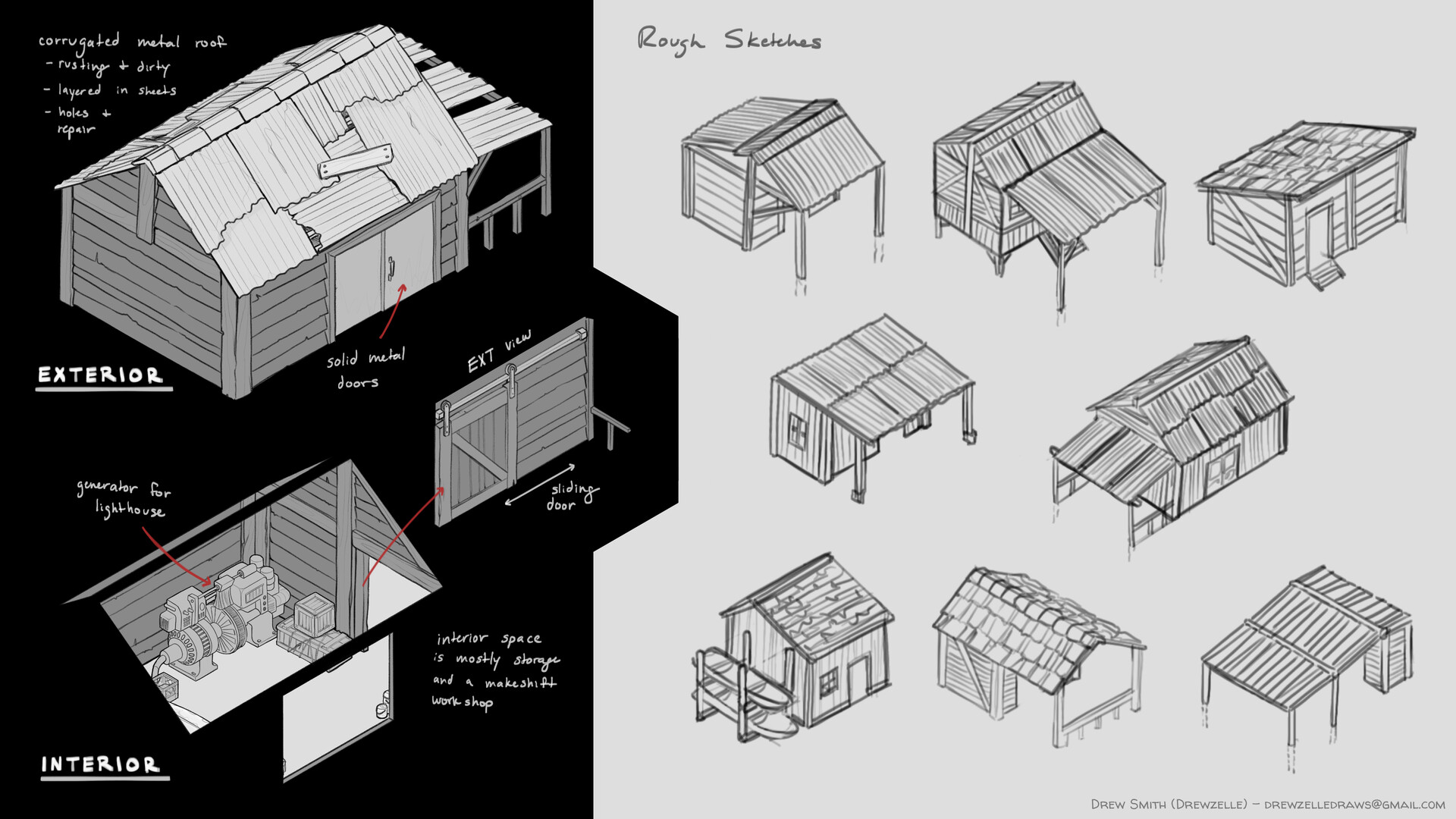 Drew Smith (Drewzelle) - Isometric Lighthouse