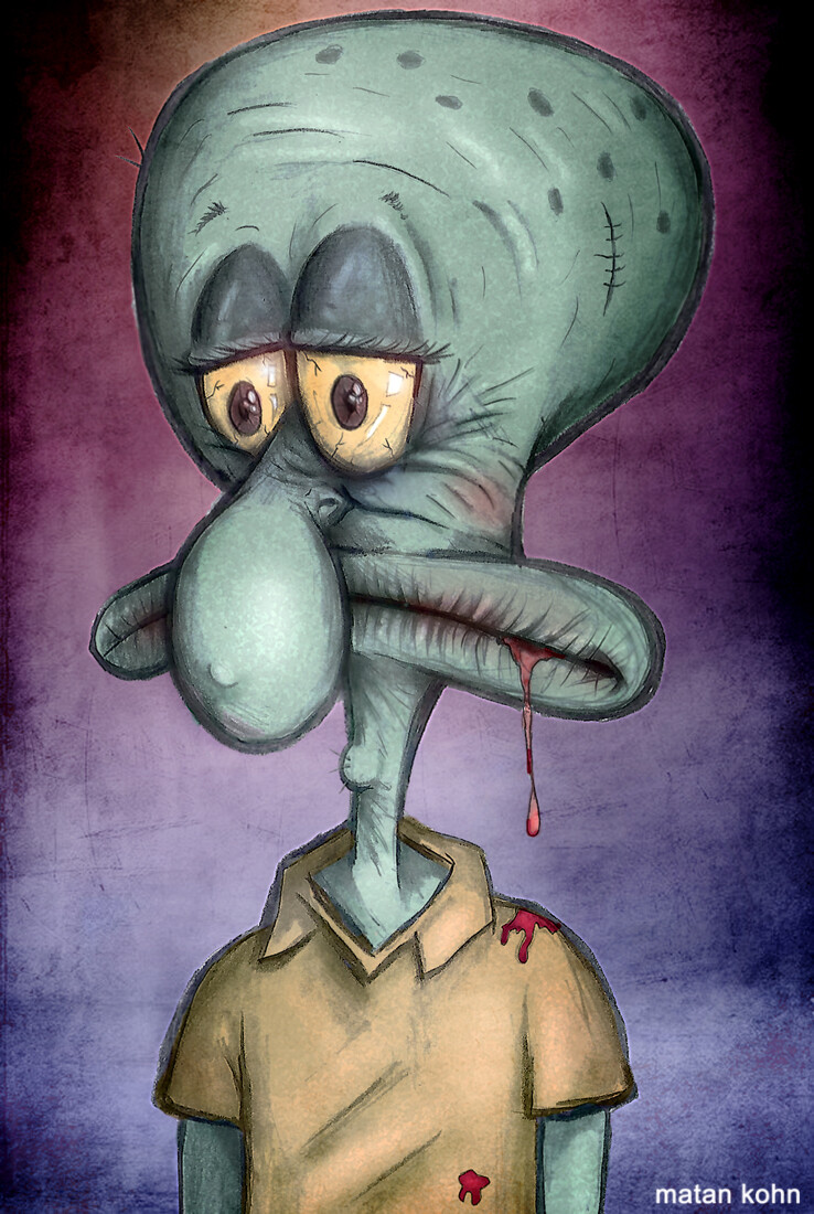 real squidward