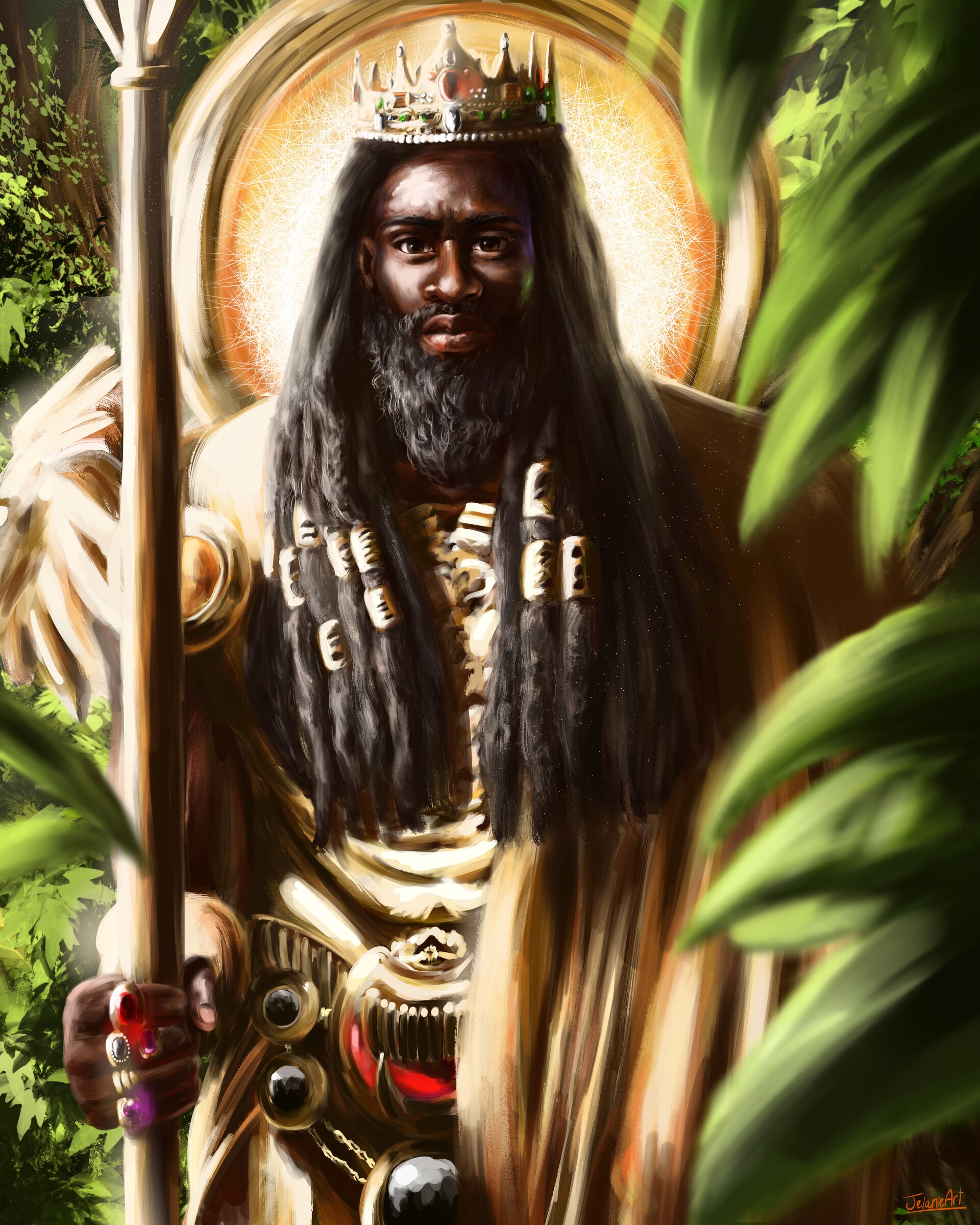 ArtStation - Adam, Lord of All Creatures