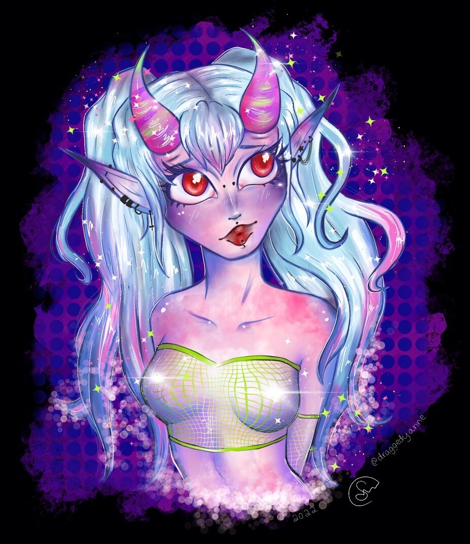 ArtStation - Glitter Demon