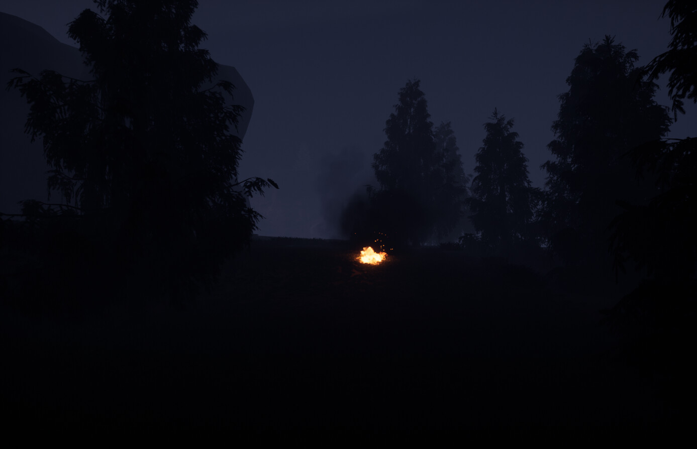 ArtStation - A dark day in the Jungle