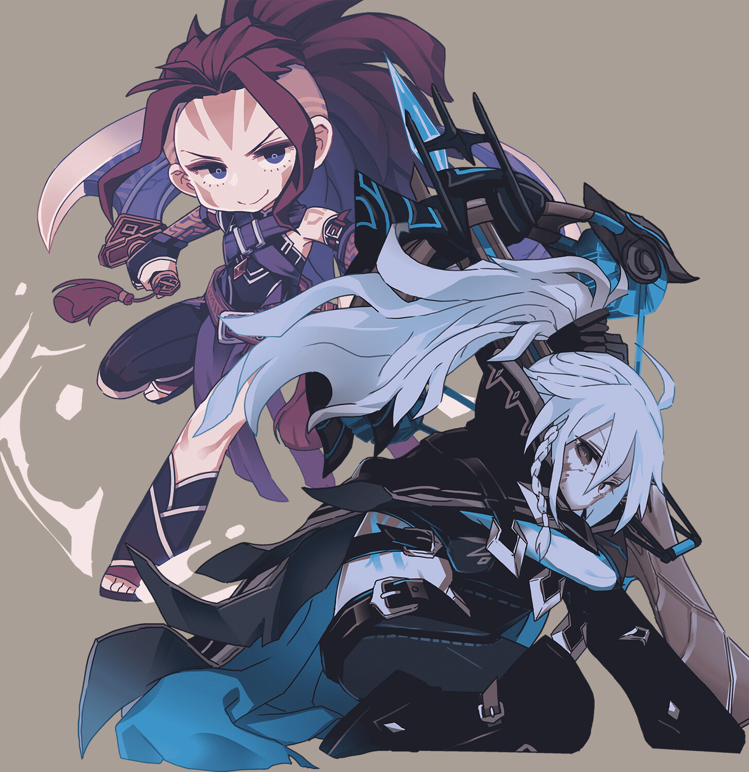 ArtStation - Antimage and Drow ranger arcana