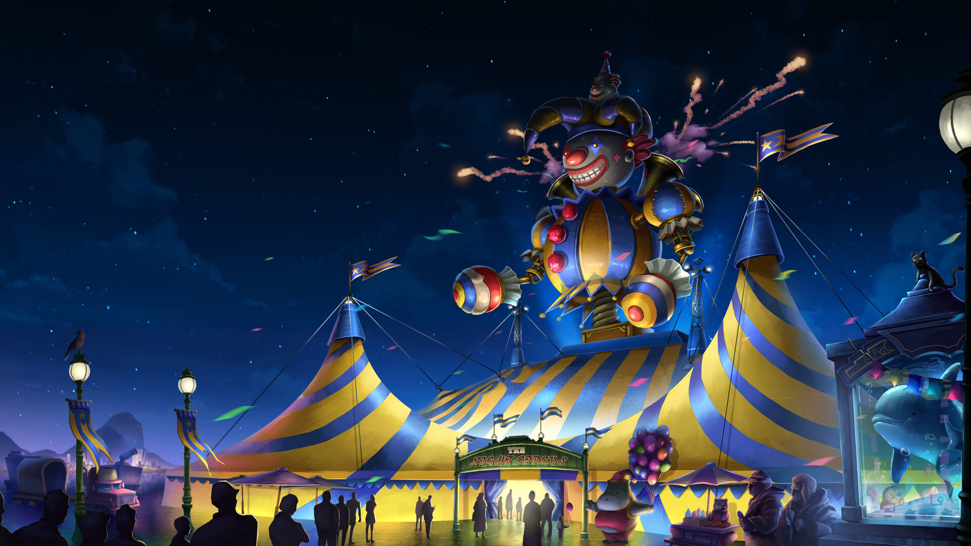 ArtStation - circus troupe