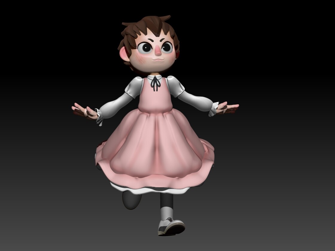 ArtStation - Bebé - Escultura digital ZBrush