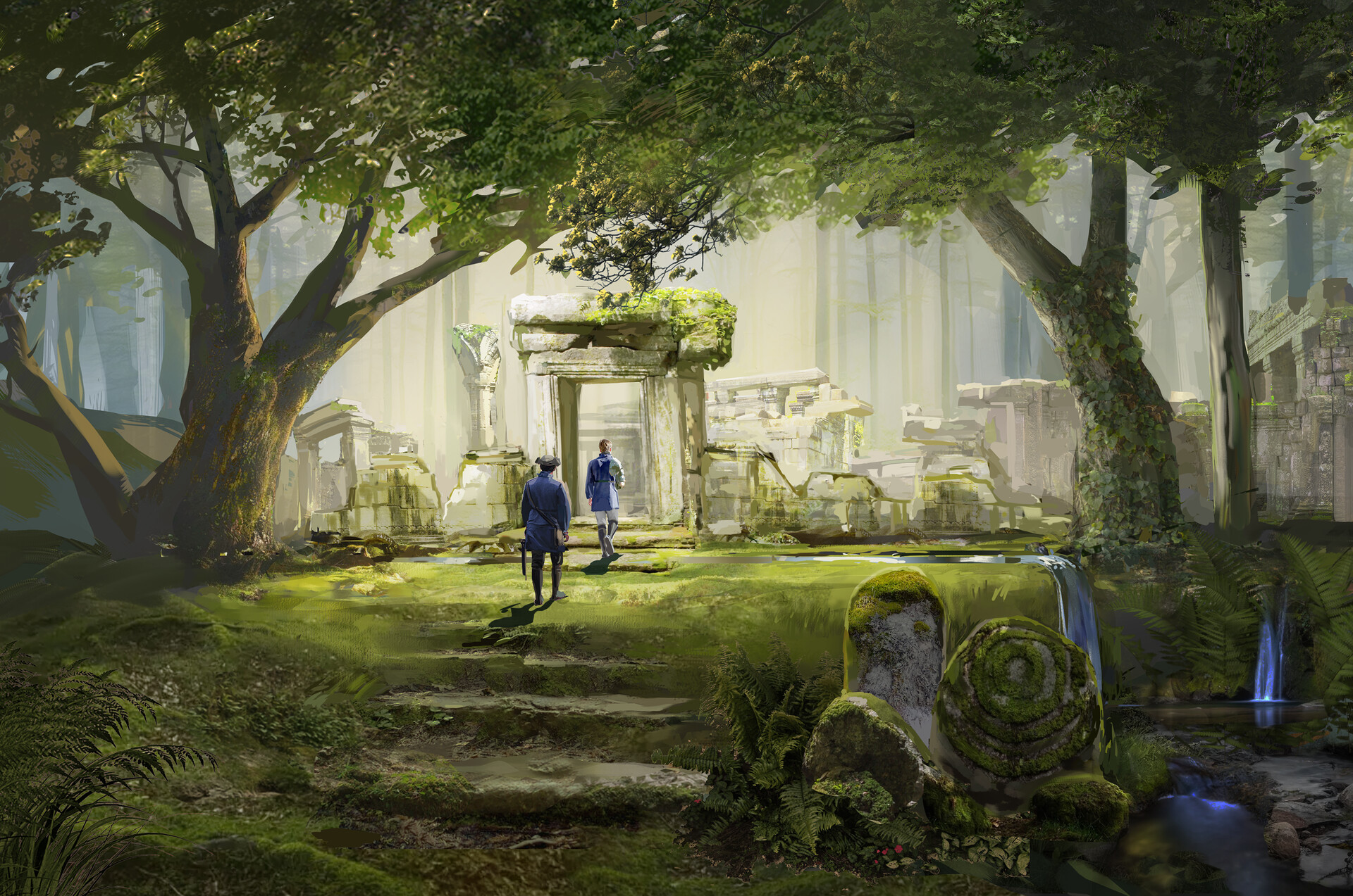ArtStation - location fragment concept