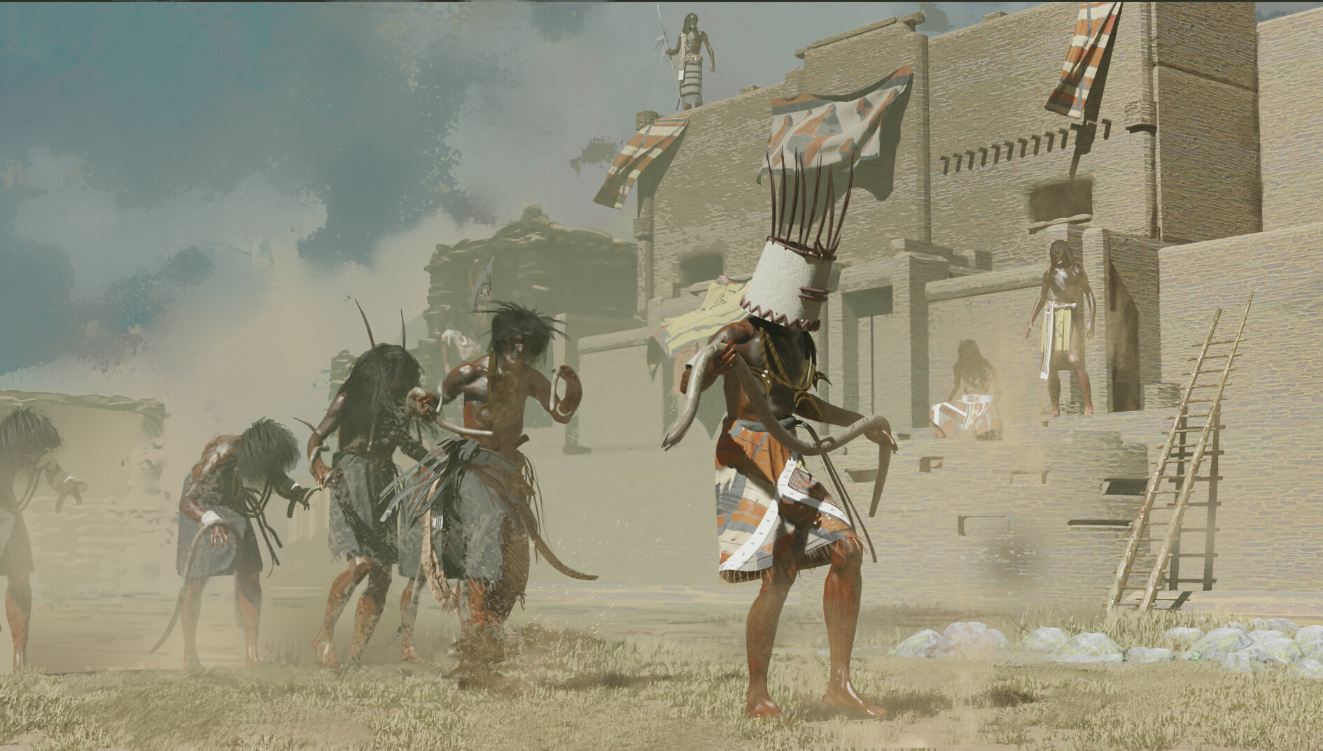 ArtStation - Hopi Snake Priests