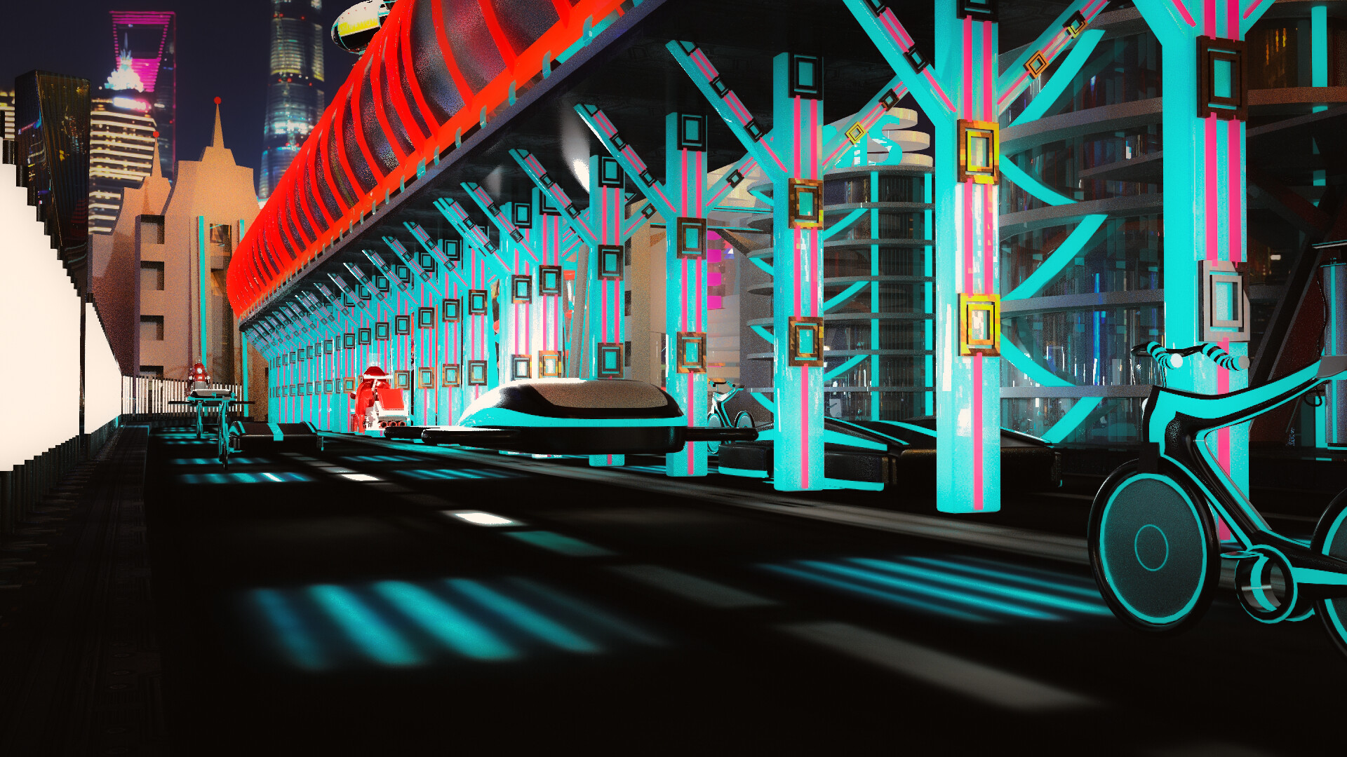 Arman singh - Sci-fi River View