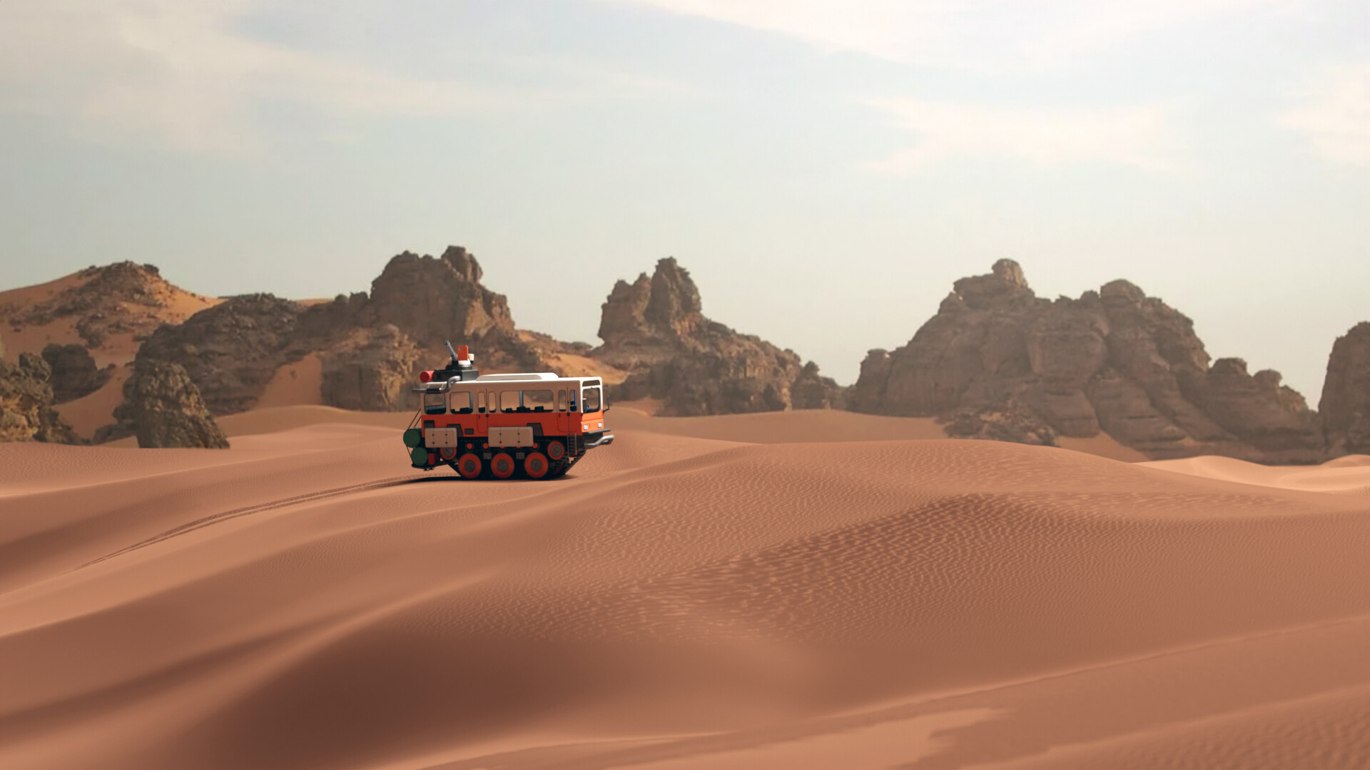 ArtStation - Desert crawler