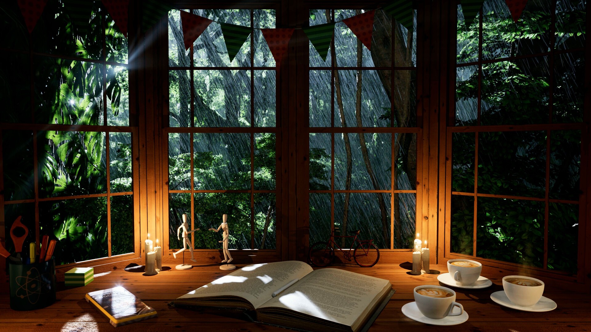 Lehusha Ivan - | Rainy Relax Forest - but in 8k 60 fps! | UE5 Lumen ...