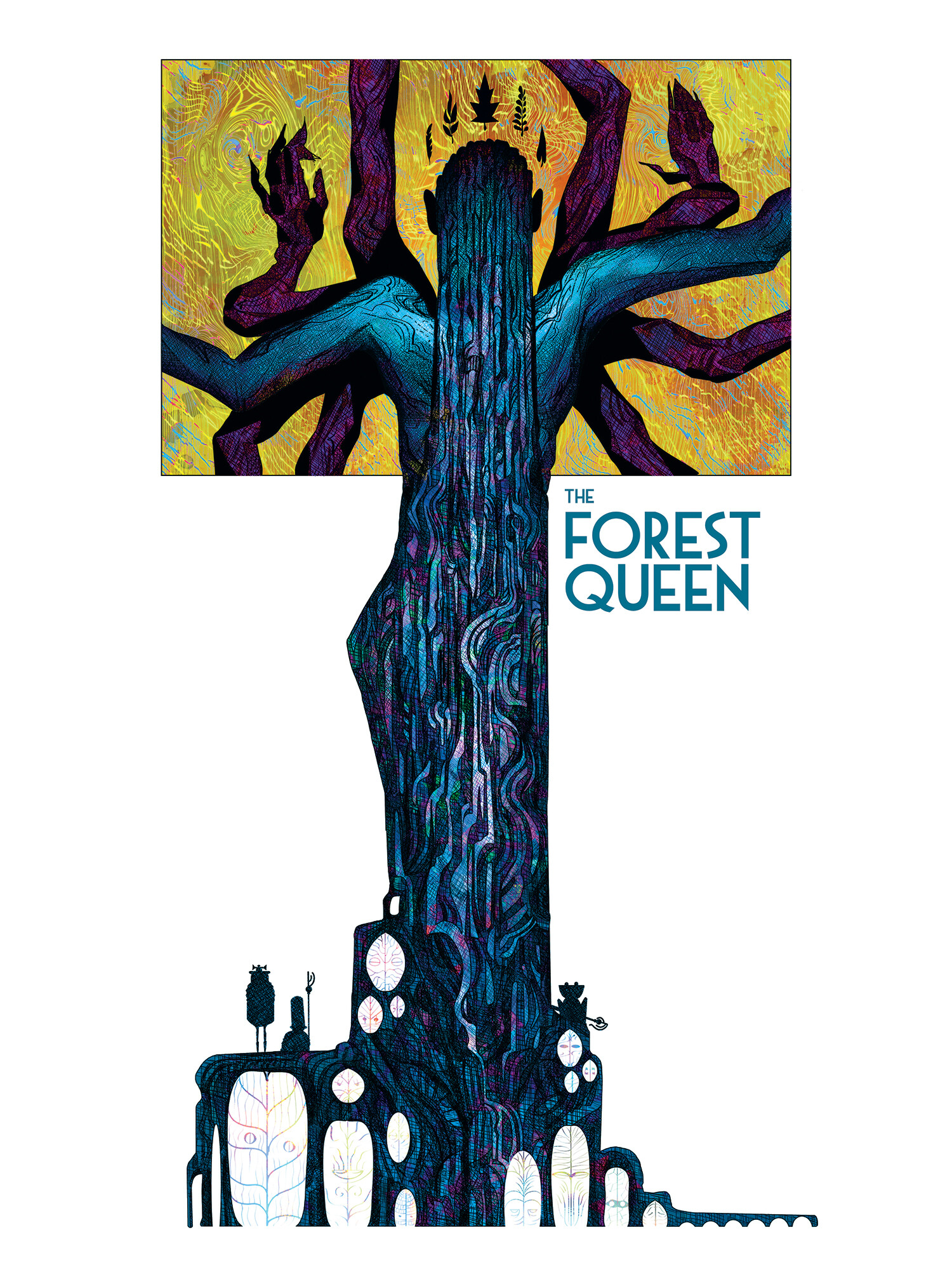 ArtStation - Forest queen