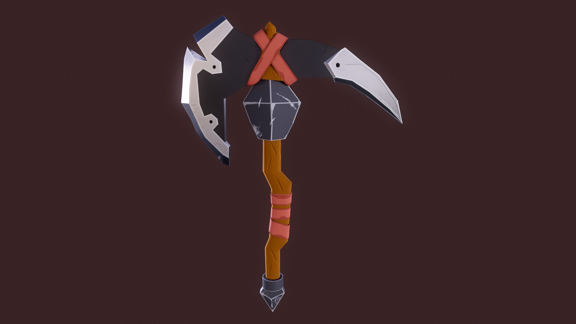 ArtStation - Game ready fantasy axe