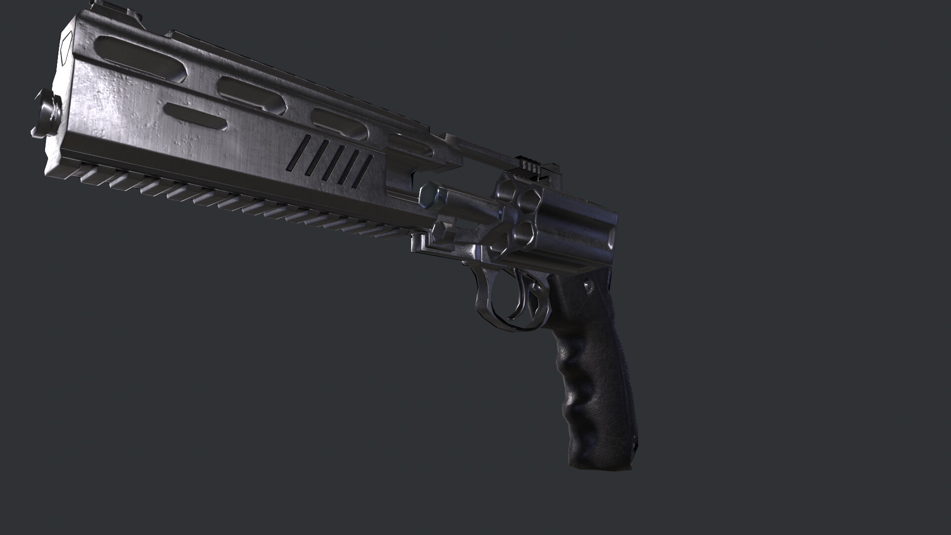 ArtStation - РШ-12 револьвер