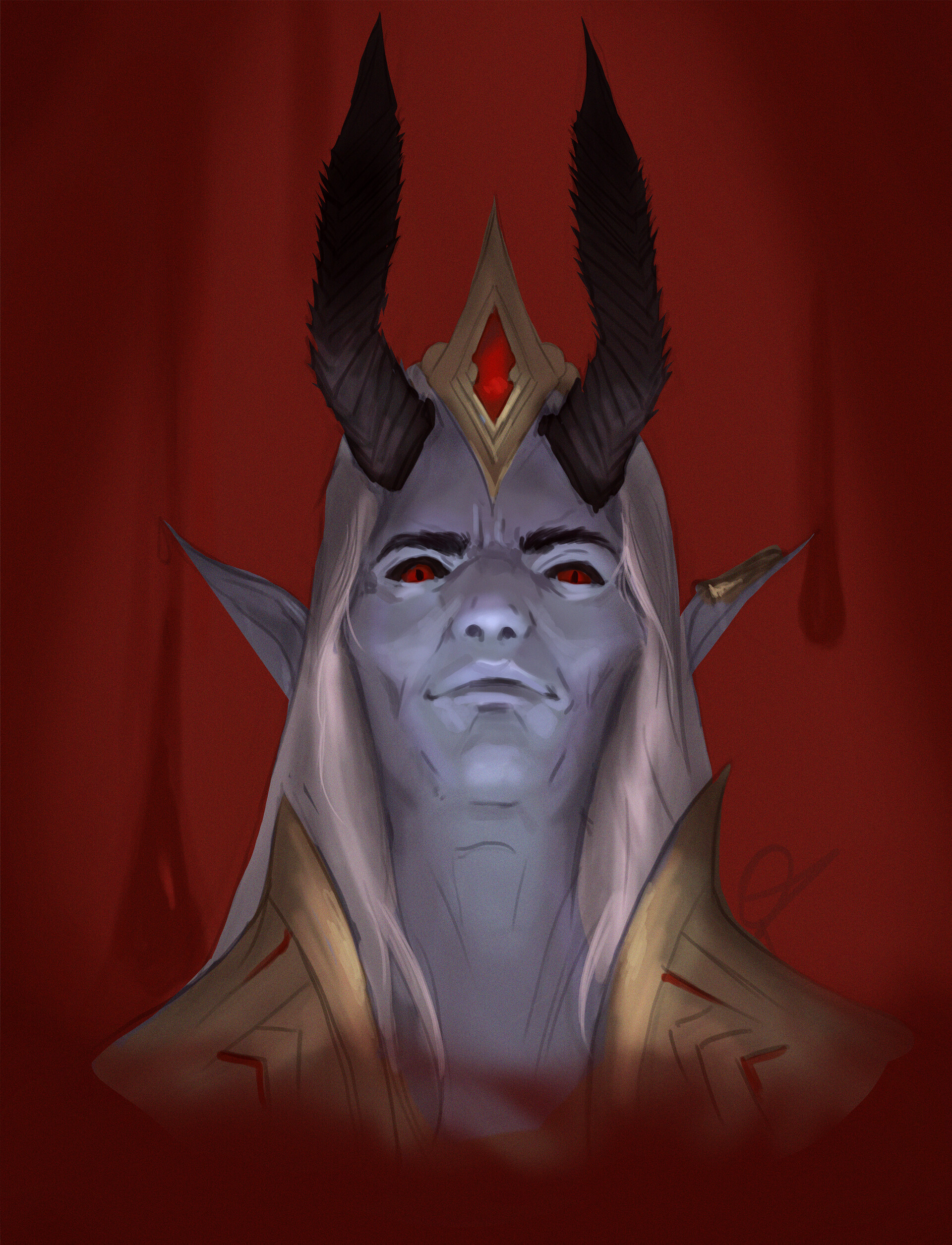 Obren Delqkov - World of Warcraft-fan art- portraits