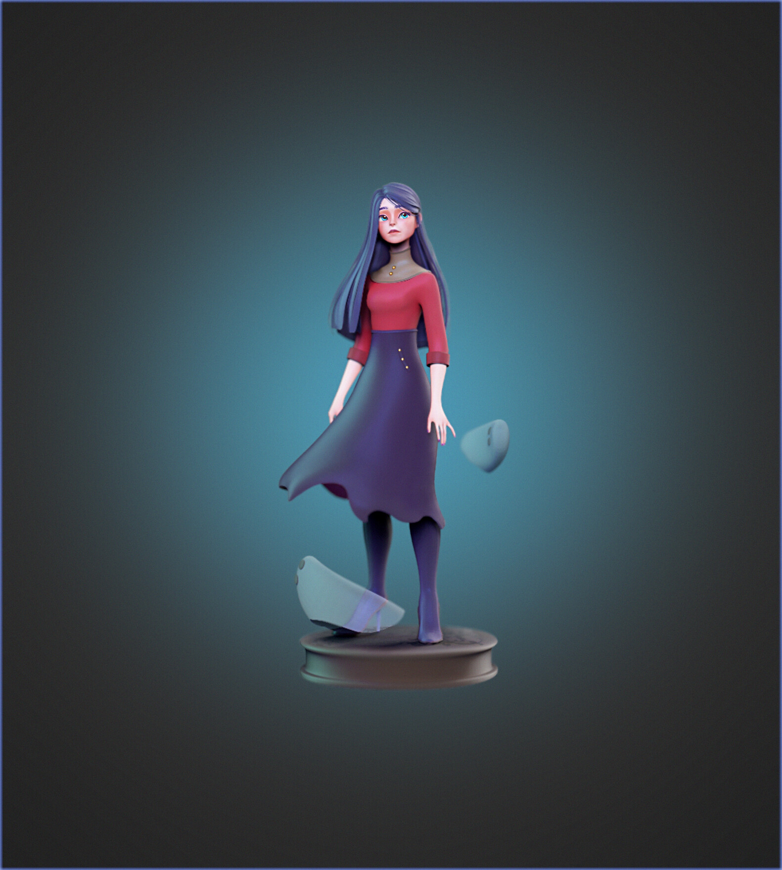 ArtStation - Ghost girl